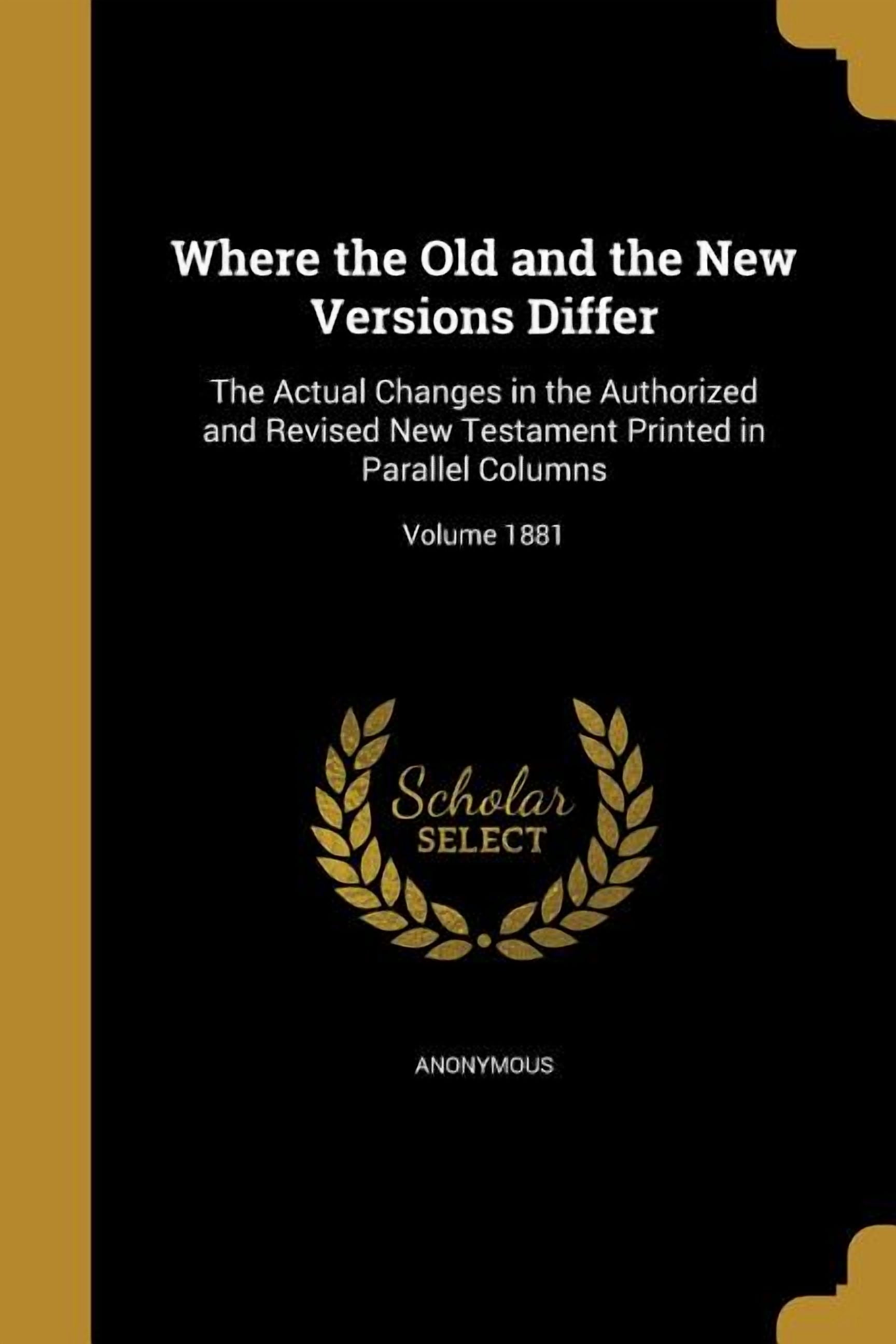 Where the Old and the New Versions Differ: The Actual Changes in the ...