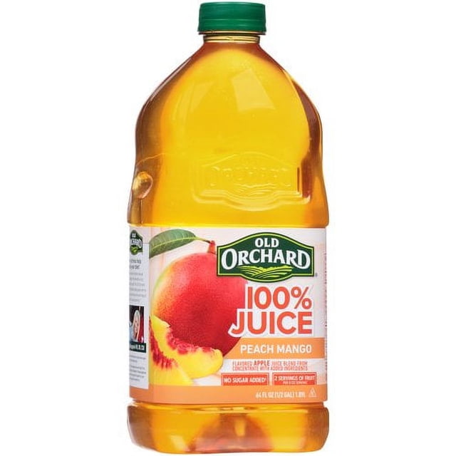 Old Orchard 100% Peach Mango Juice, 64 Fl. Oz. - Walmart.com