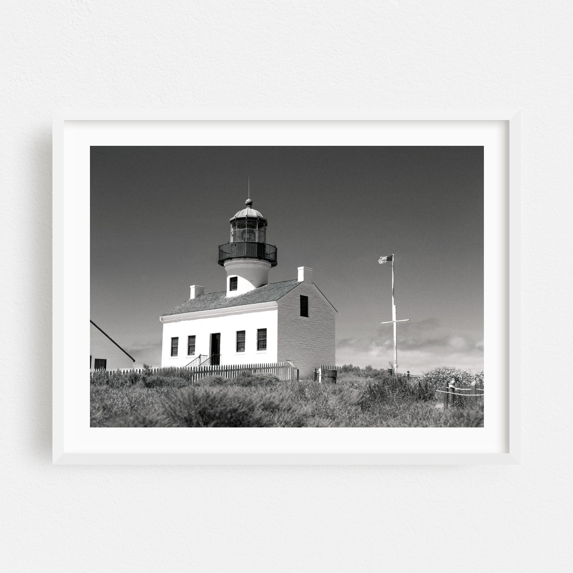 Old Point Loma Lighthouse - San Diego California Photography Lighthouse ...