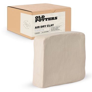 Pott'd Air Dry Clay Pottery Kit with Sculpture Tools & Supplies for ...