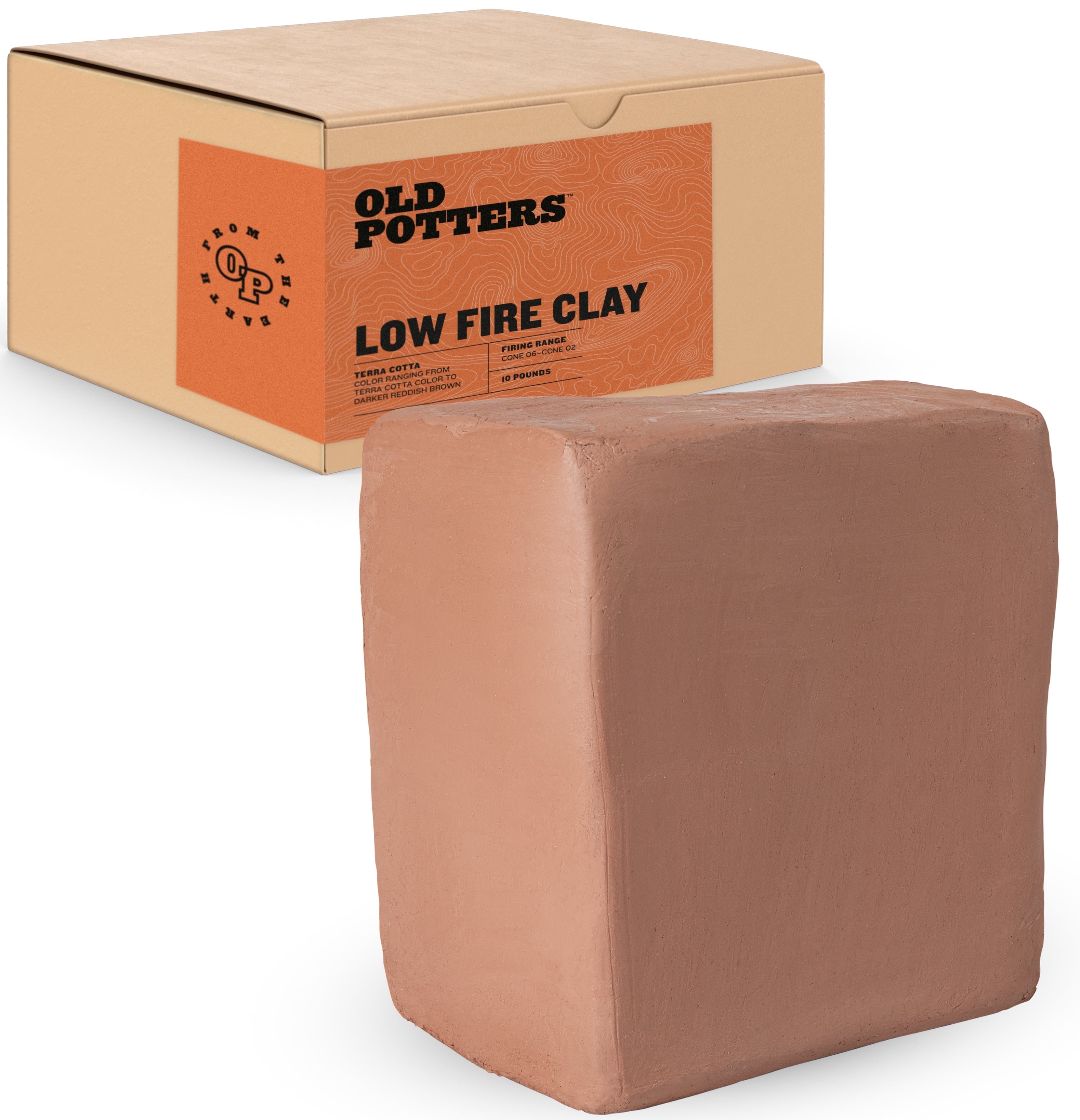 Old Potters Low Fire Clay, Terra Cotta – Ideal for Beginners ...