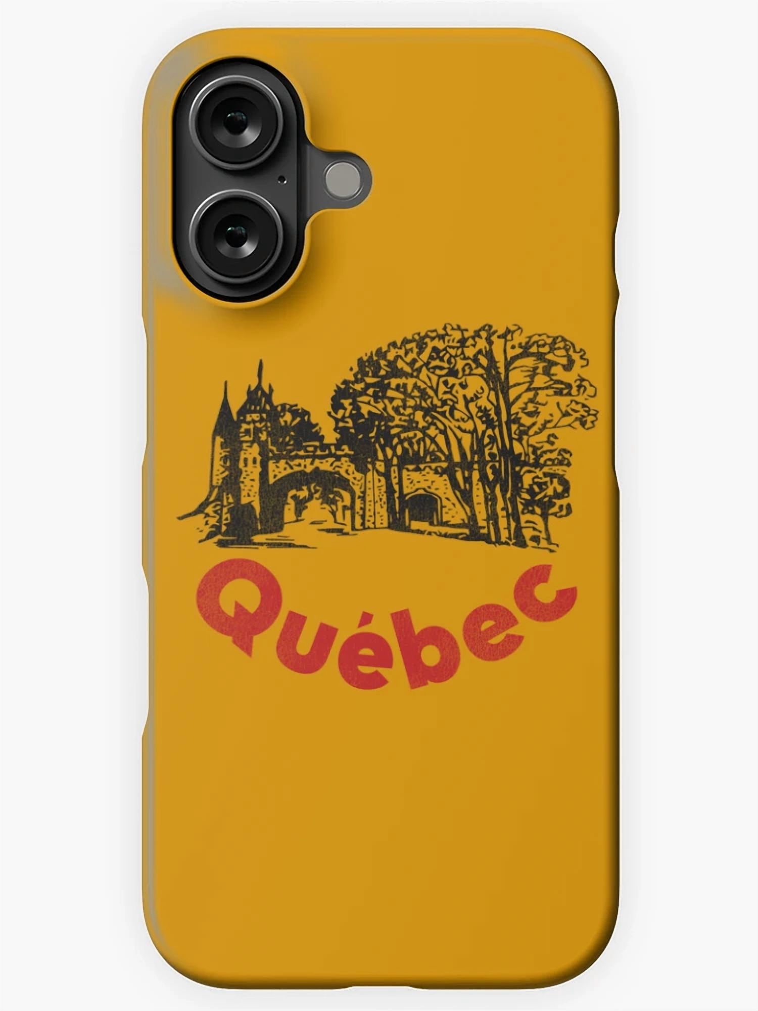 'Old Quebec City' Canada Inspired Graphic Phone Case for Apple iPhone ...