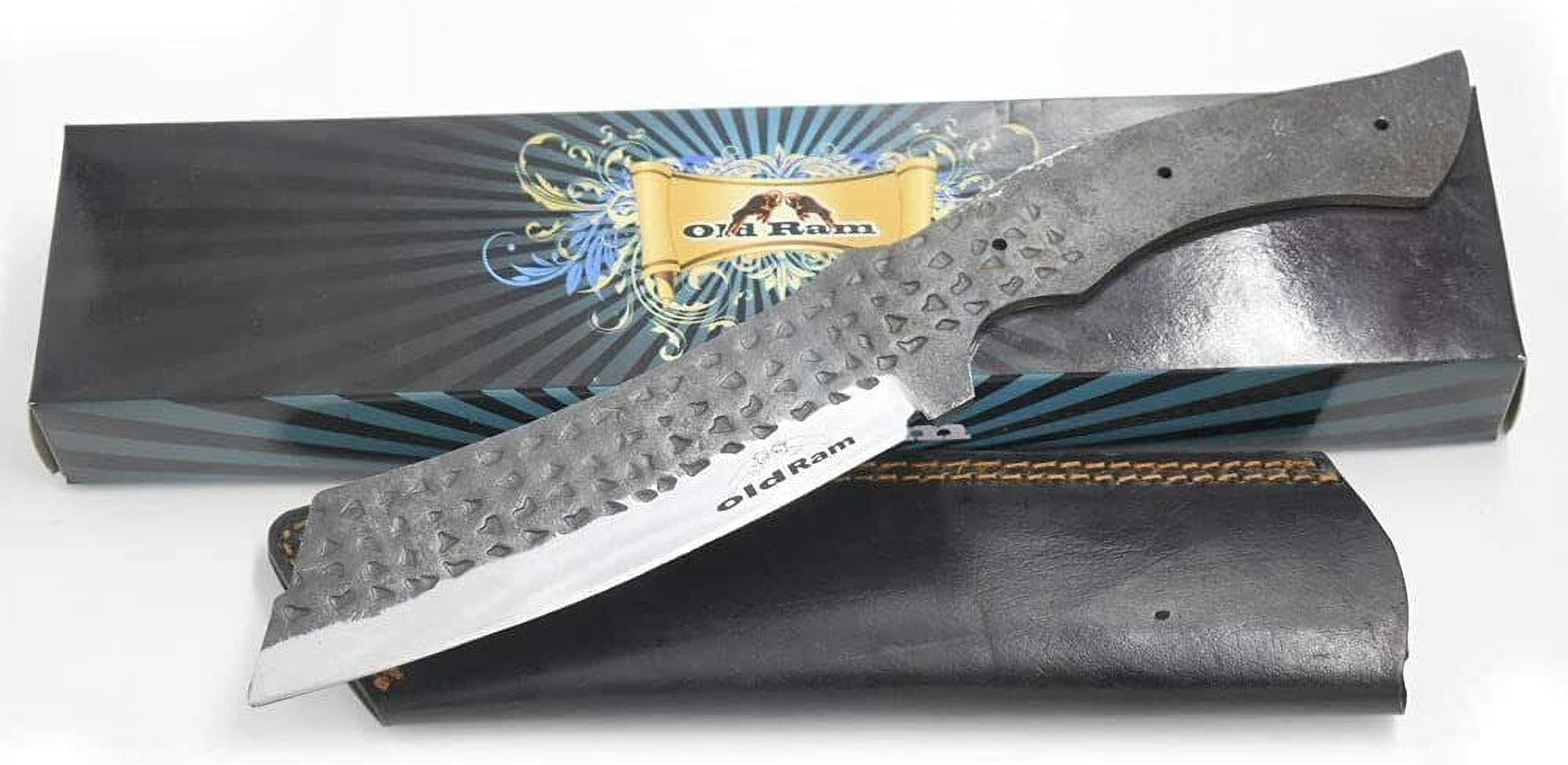 Old Ram Handmade Collection Chopper Clever Machete Full Tang Blank 1075 ...