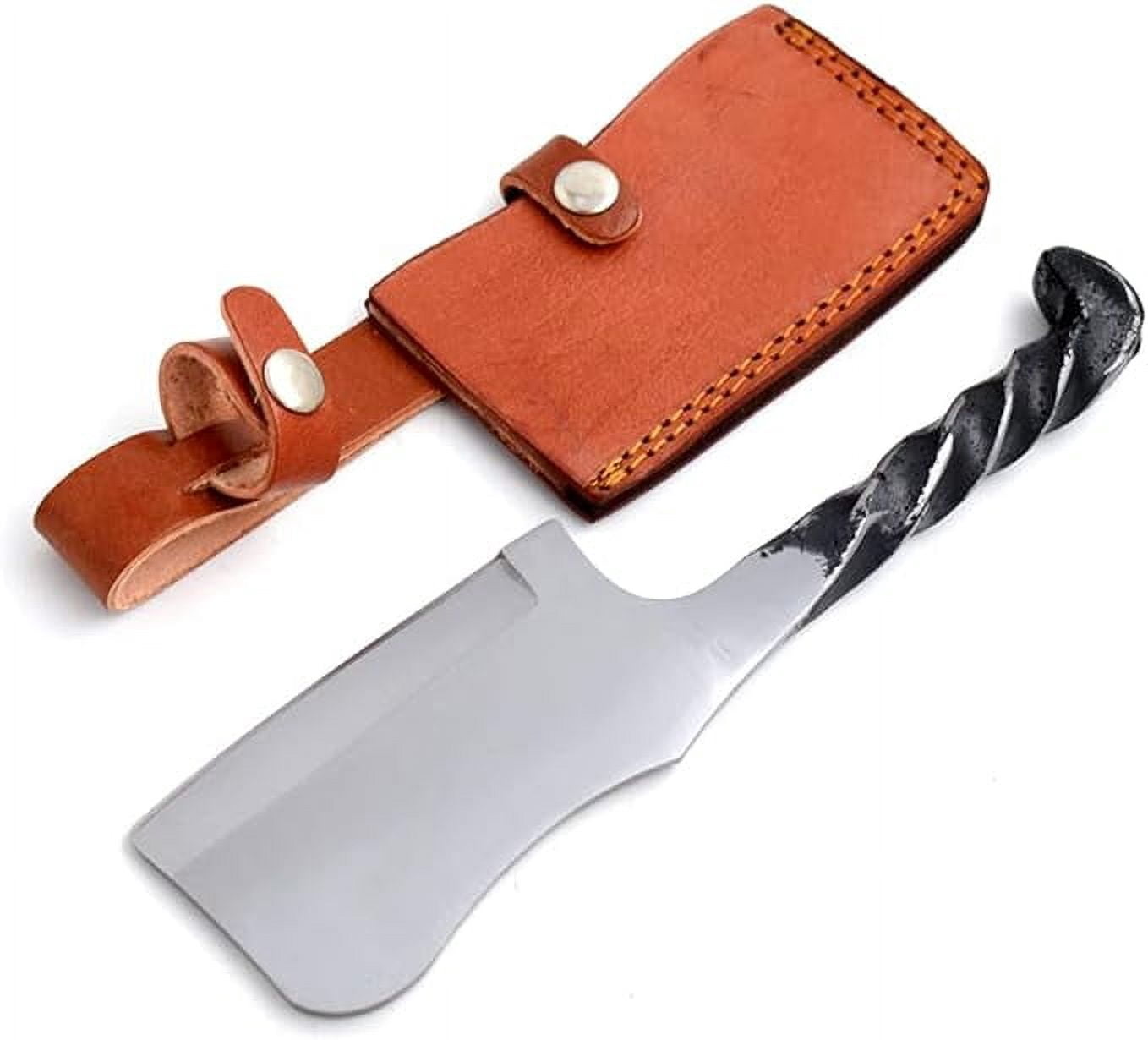 Old Ram - Railroad Spike Mini Cleaver Butcher Knife - 10 Inches Fix ...