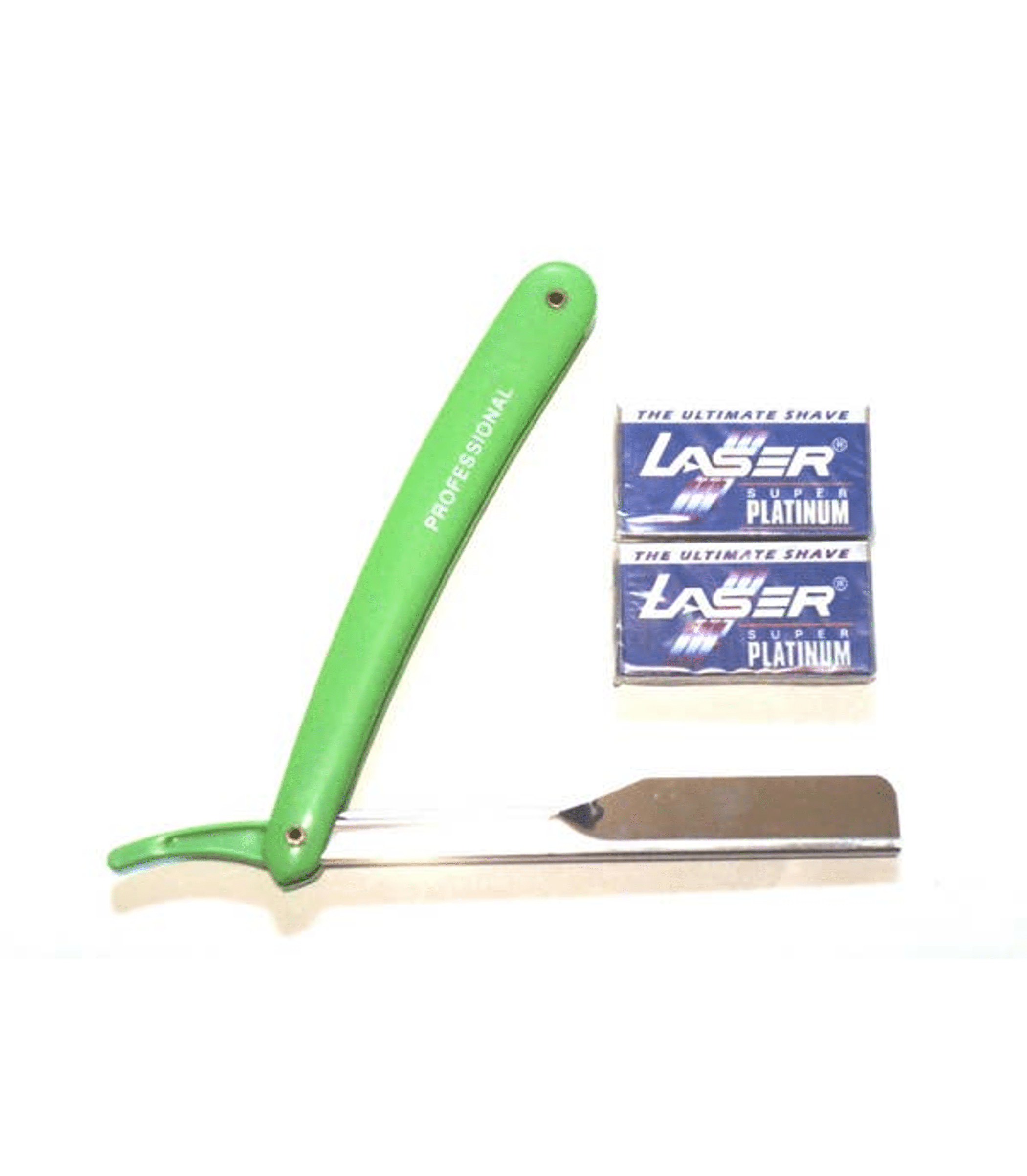 Old School Barber Safety Razor Plus Double Edge Razor Blades ...