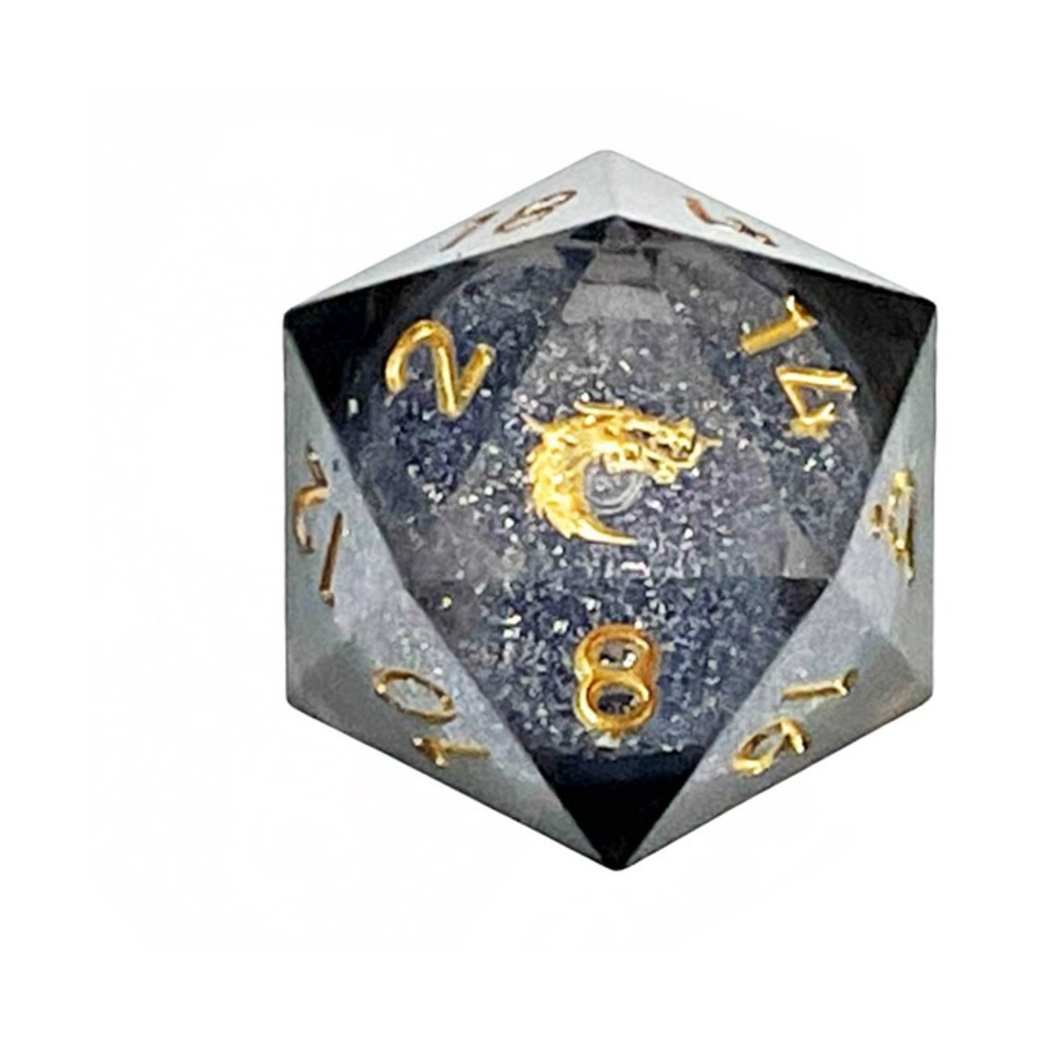 Old School Dice & Accessories d20 - Obsidian Fury New - Walmart.com