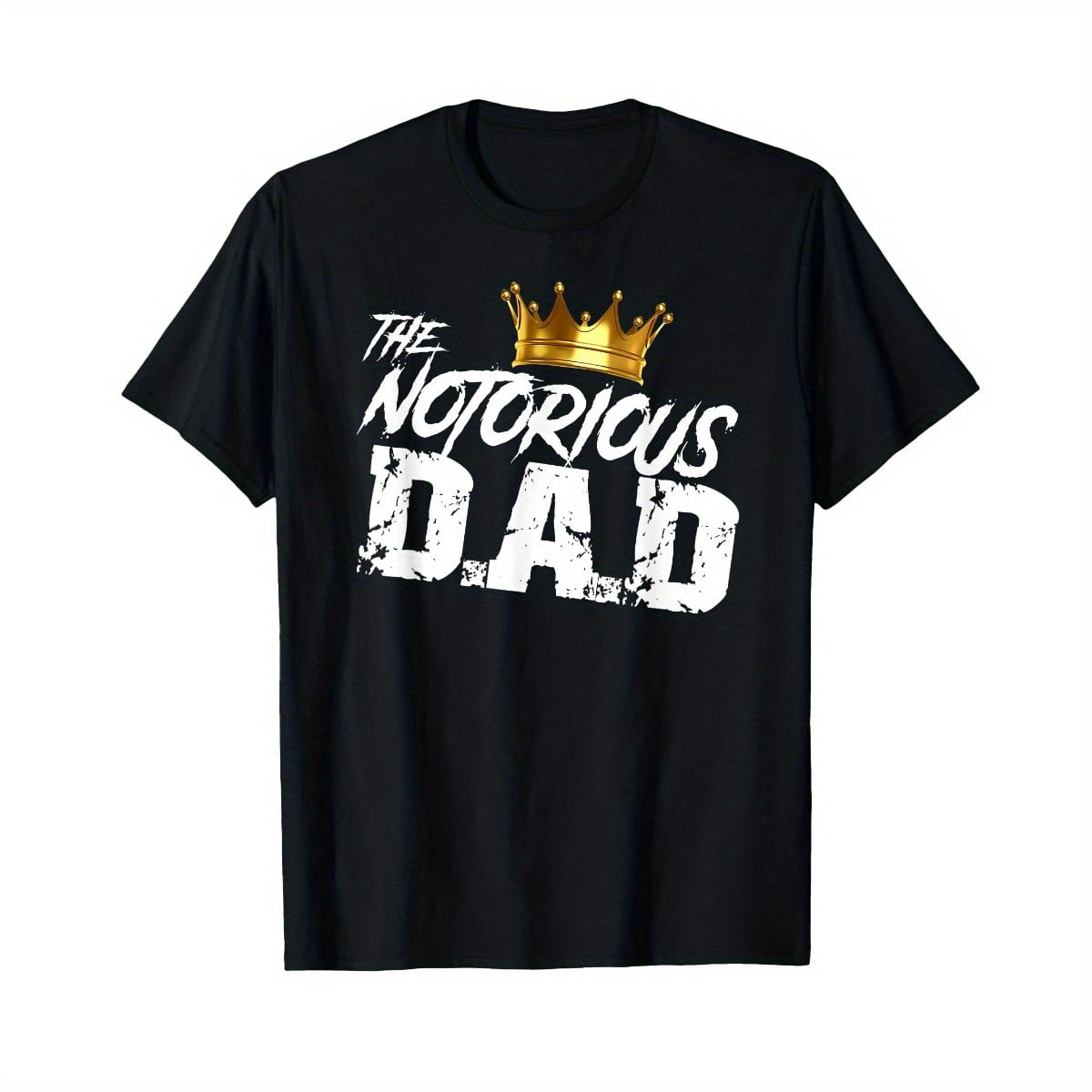 Old School Funny Hip Hop Fathers Day Notorious Dad T-Shirt - Walmart.com