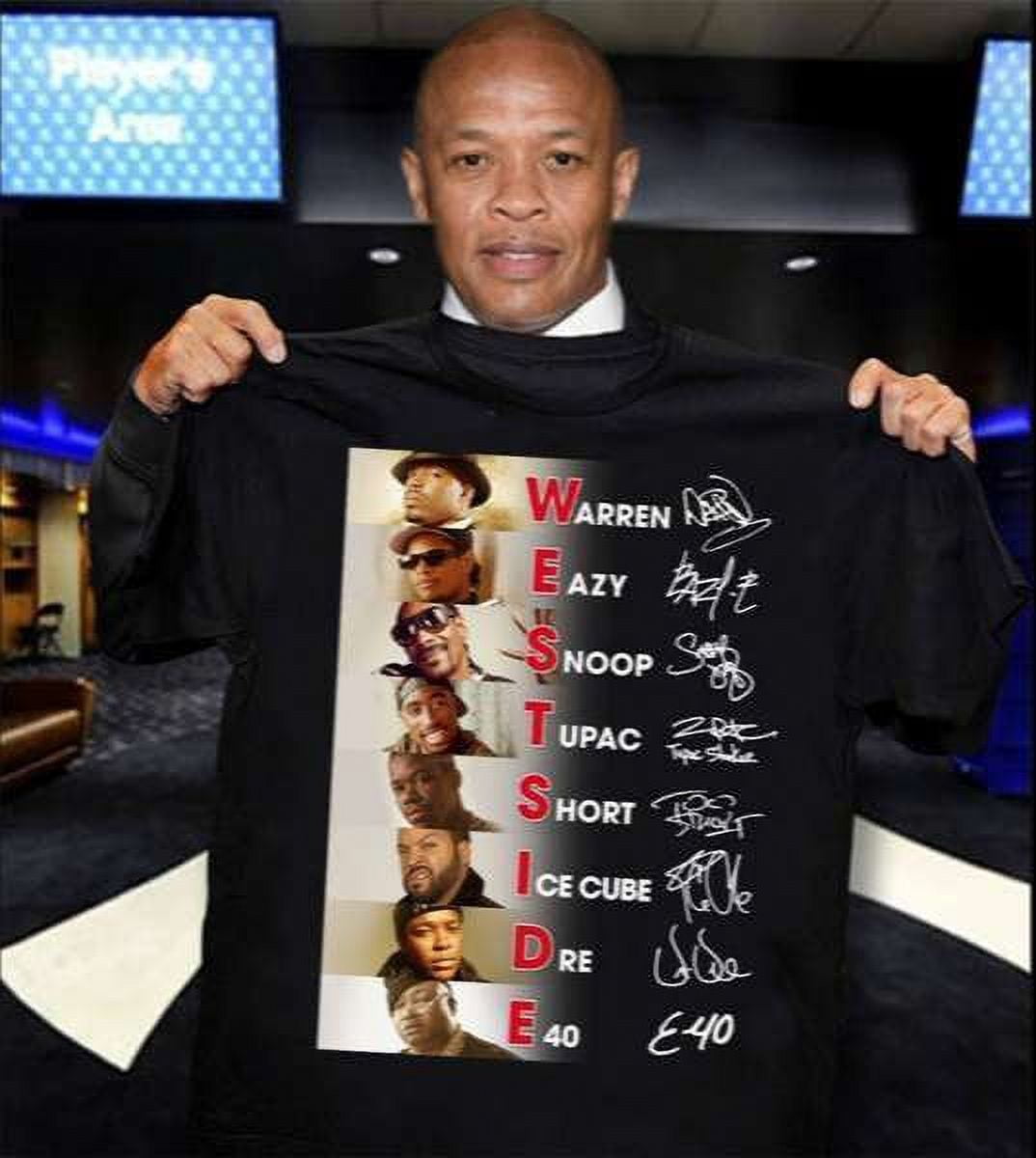 Old School Rappers Westside Signatures T-shirt Merch - Walmart.com