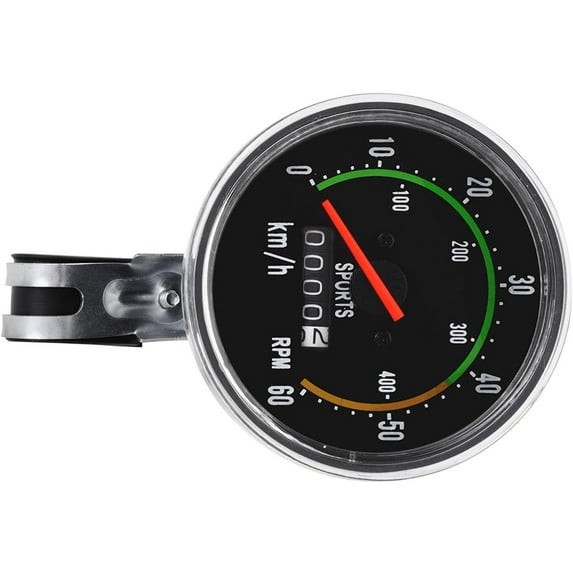 Old School Style Speedometer Analog Odometer, Mechanical Bicycle ...