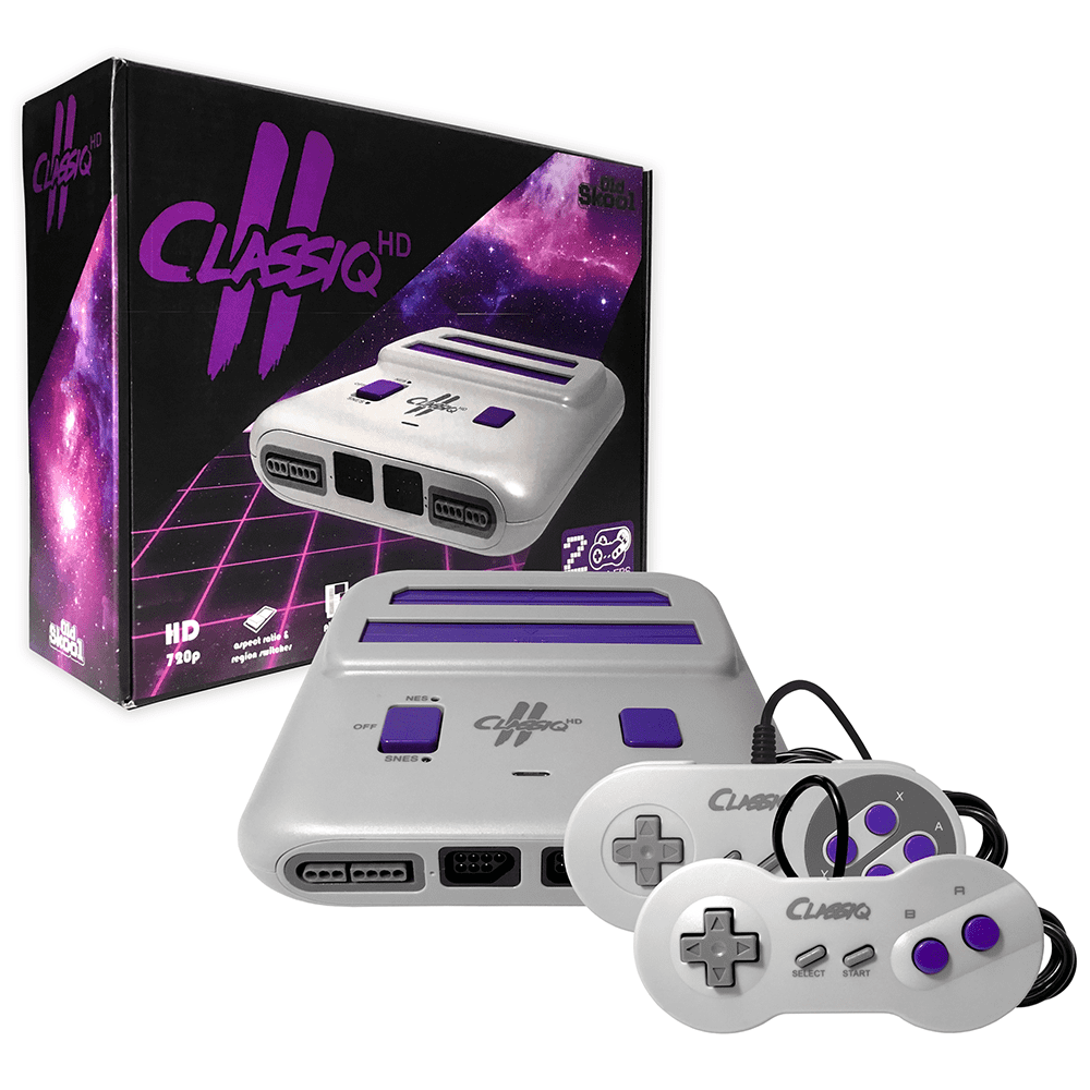 Old Skool Classiq 2 HD - Gray/Purple - Walmart.com
