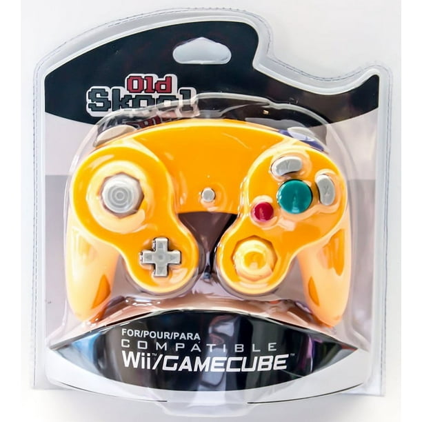 Old Skool GameCube / Wii Compatible Controller - Spice (Orange ...