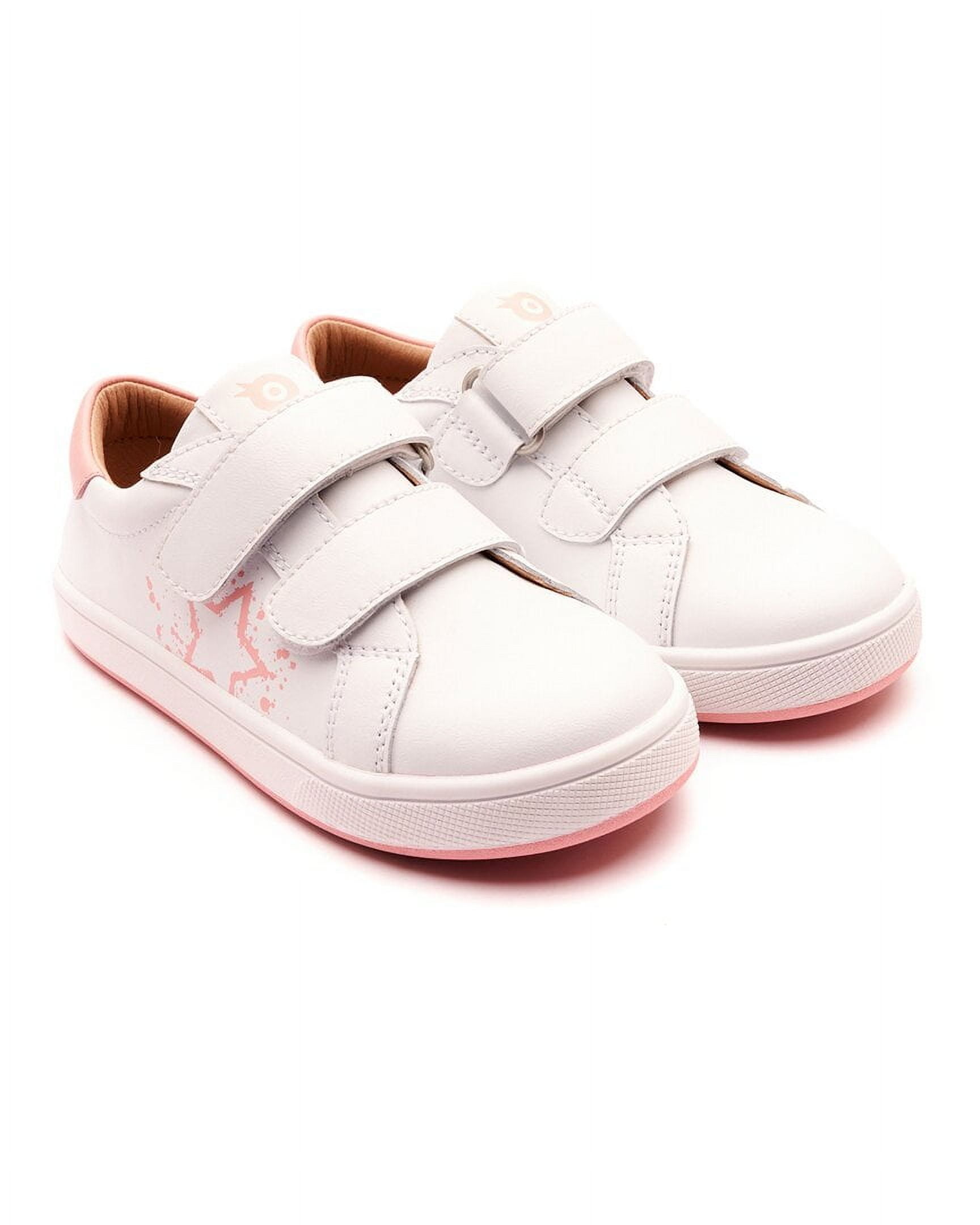 Old Soles Low Splash Leather Sneaker, 34, White - Walmart.com