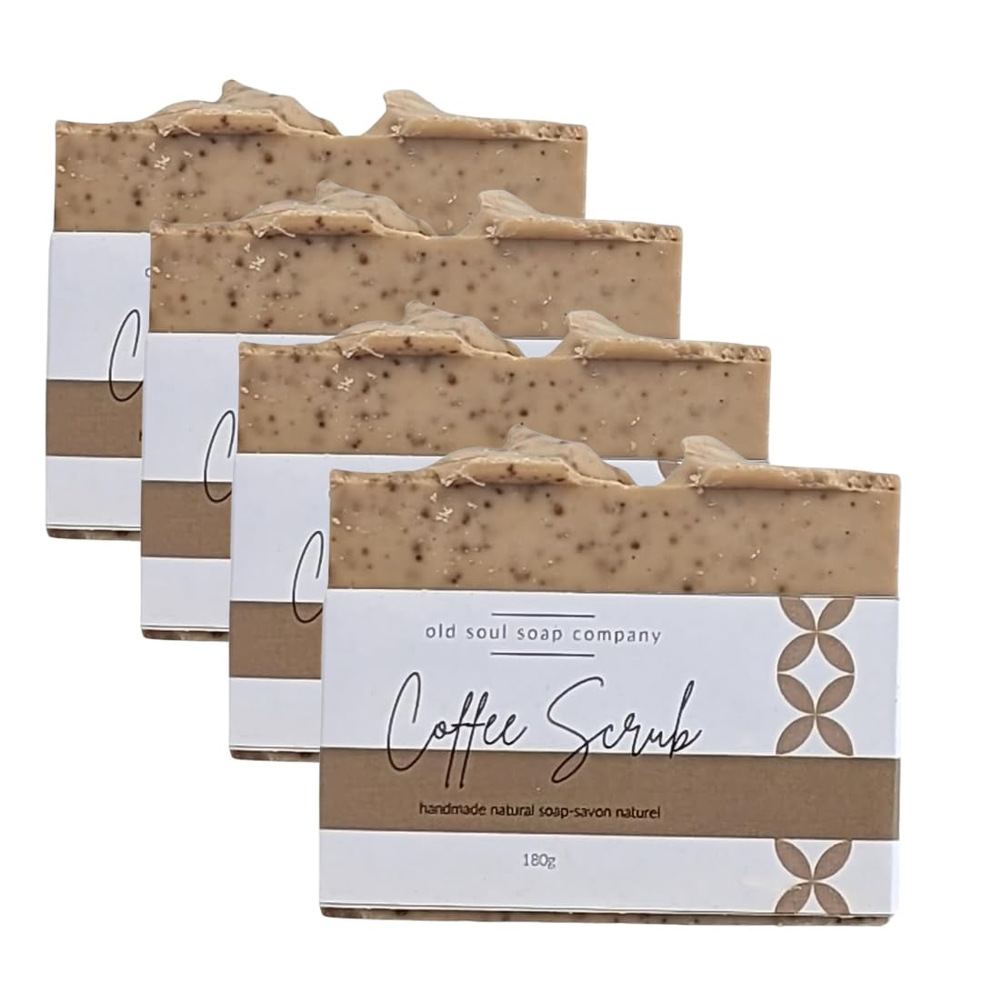 Old Soul Soap Company SAF21 - Coffee Scrub Soap Collection Soap Bar ...