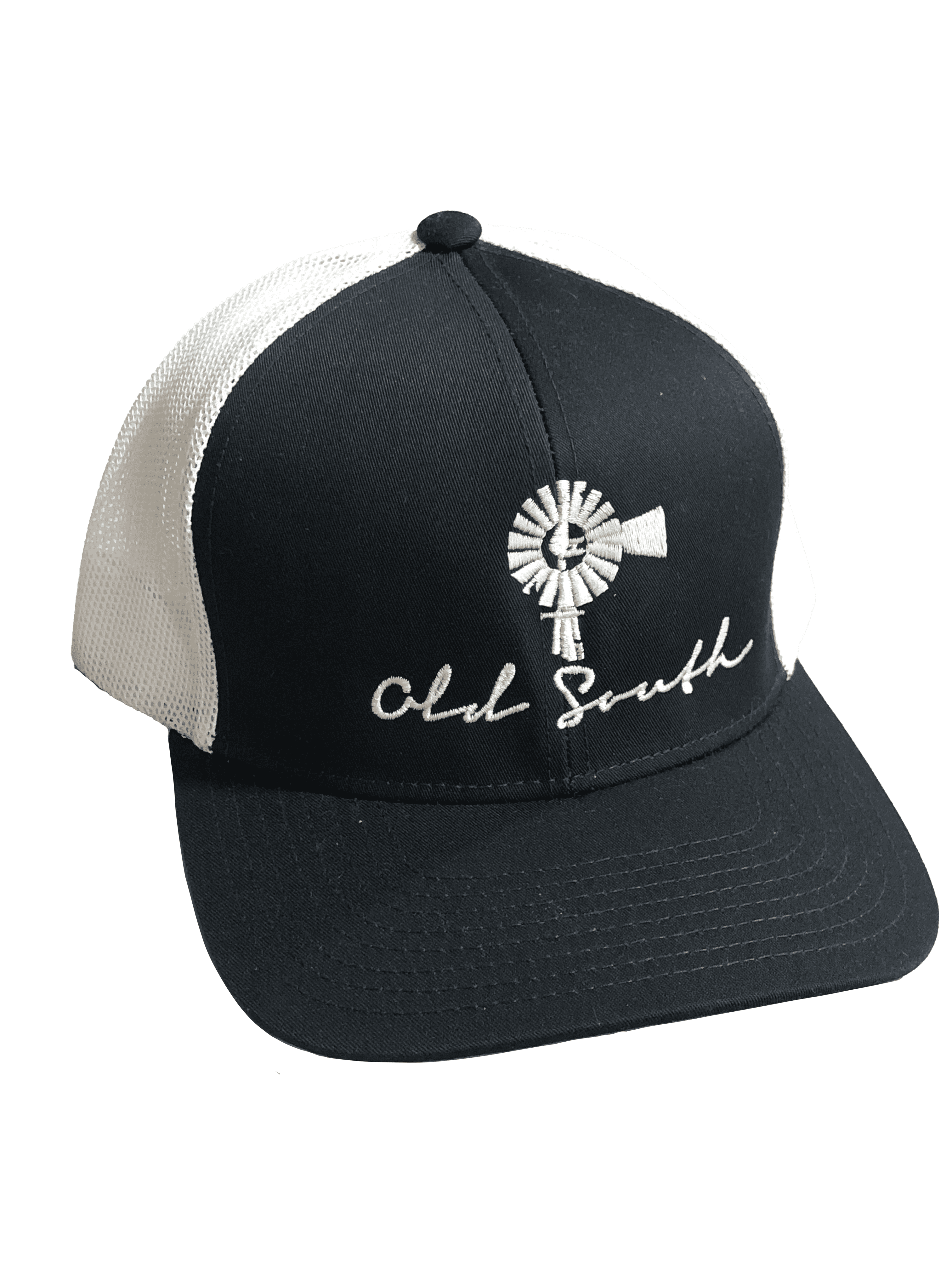 Old South Classic Windmill Mens Snapback Trucker Hat-Navy/White ...