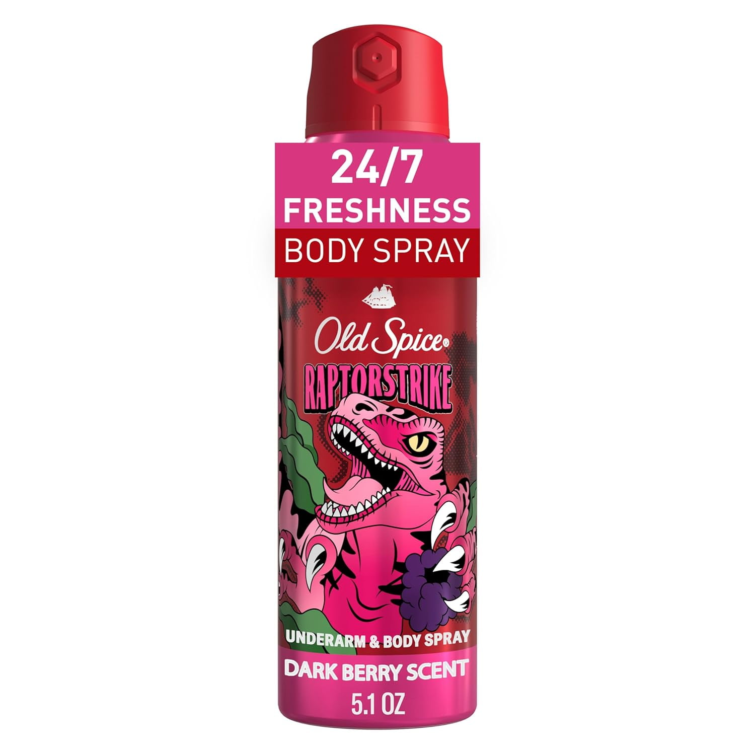 Old Spice Aluminum Free Body Spray for Men, 24/7 Odor Protection, 24/7 ...