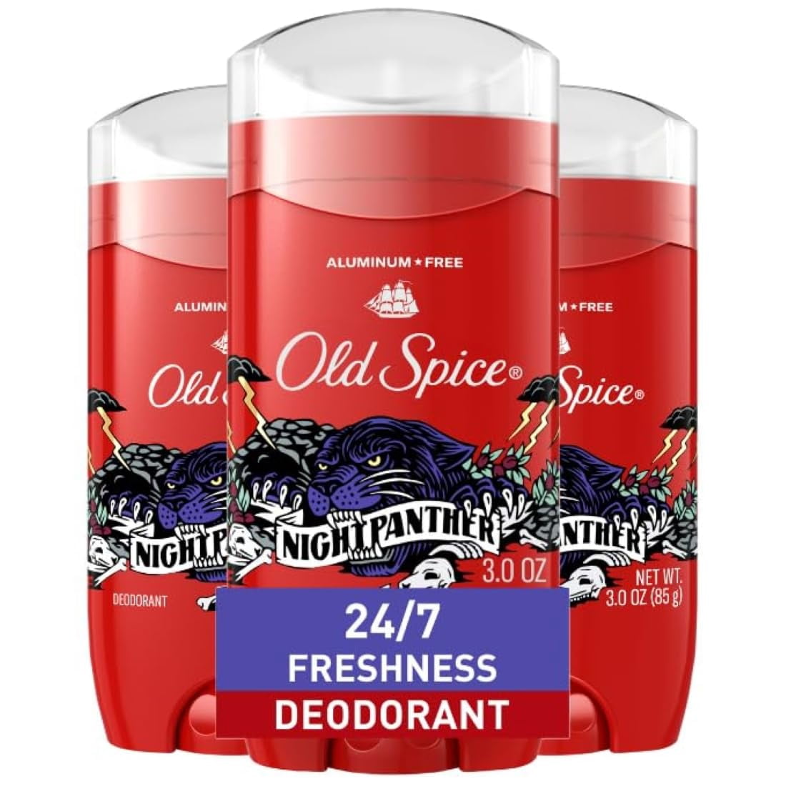 Old Spice Aluminum Free Deodorant For Men, 24/7 Odor Protection, 24/7 ...
