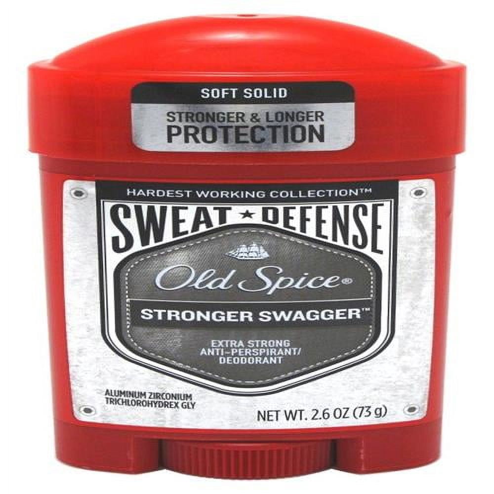 Old Spice Anti-Perspirant 2.6 Ounce Stronger Swag Soft Solid (76Ml) (3 ...
