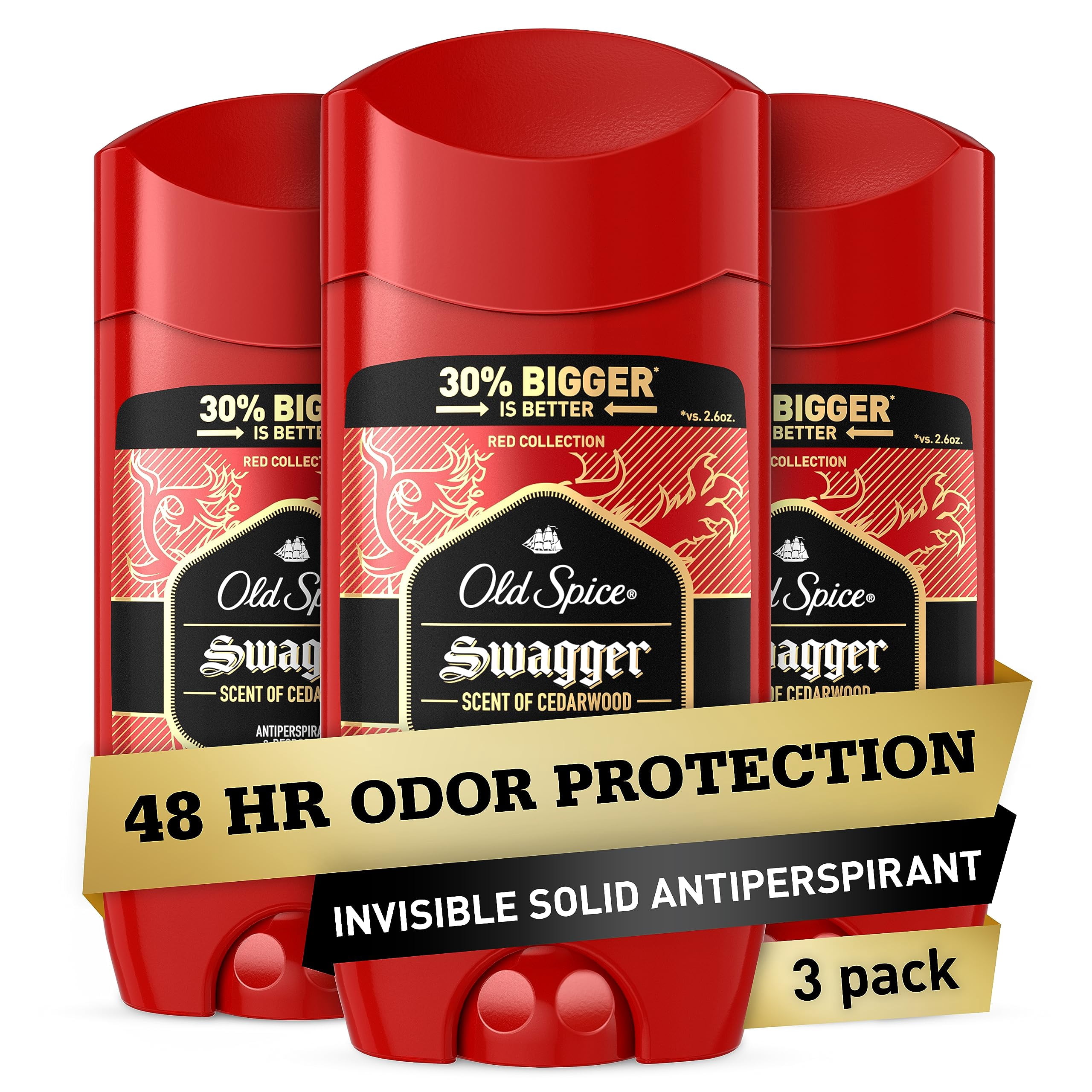 Old Spice Antiperspirant Deodorant For Men, 24/7 Sweat & Odor Protection, 24/7 Lasting Freshness ...