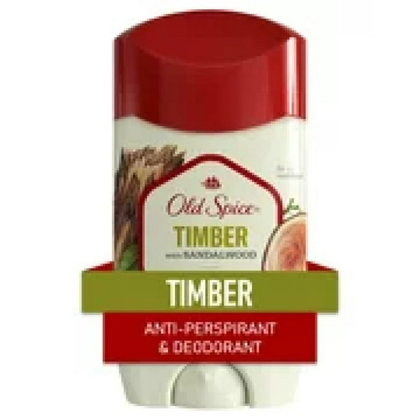 Old Spice Antiperspirant Deodorant for Men, Timber with Sandalwood, 2. ...
