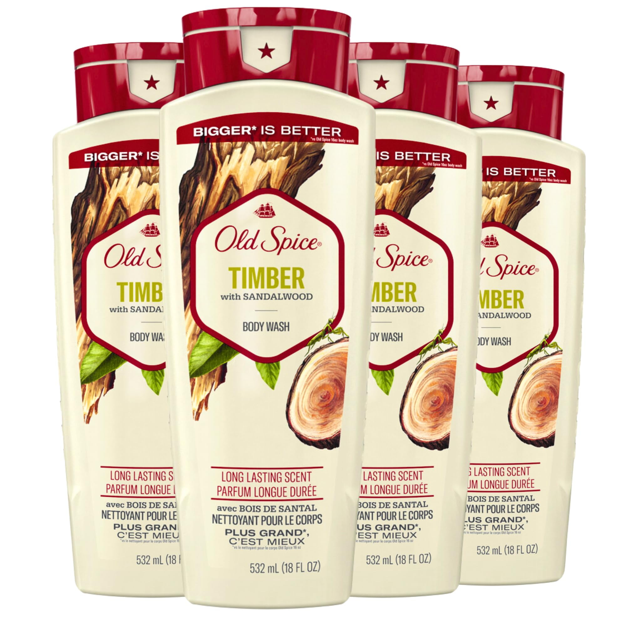 Old Spice Cleansing Body DMF15 Wash for Men, 24/7 Shower Fresh with ...