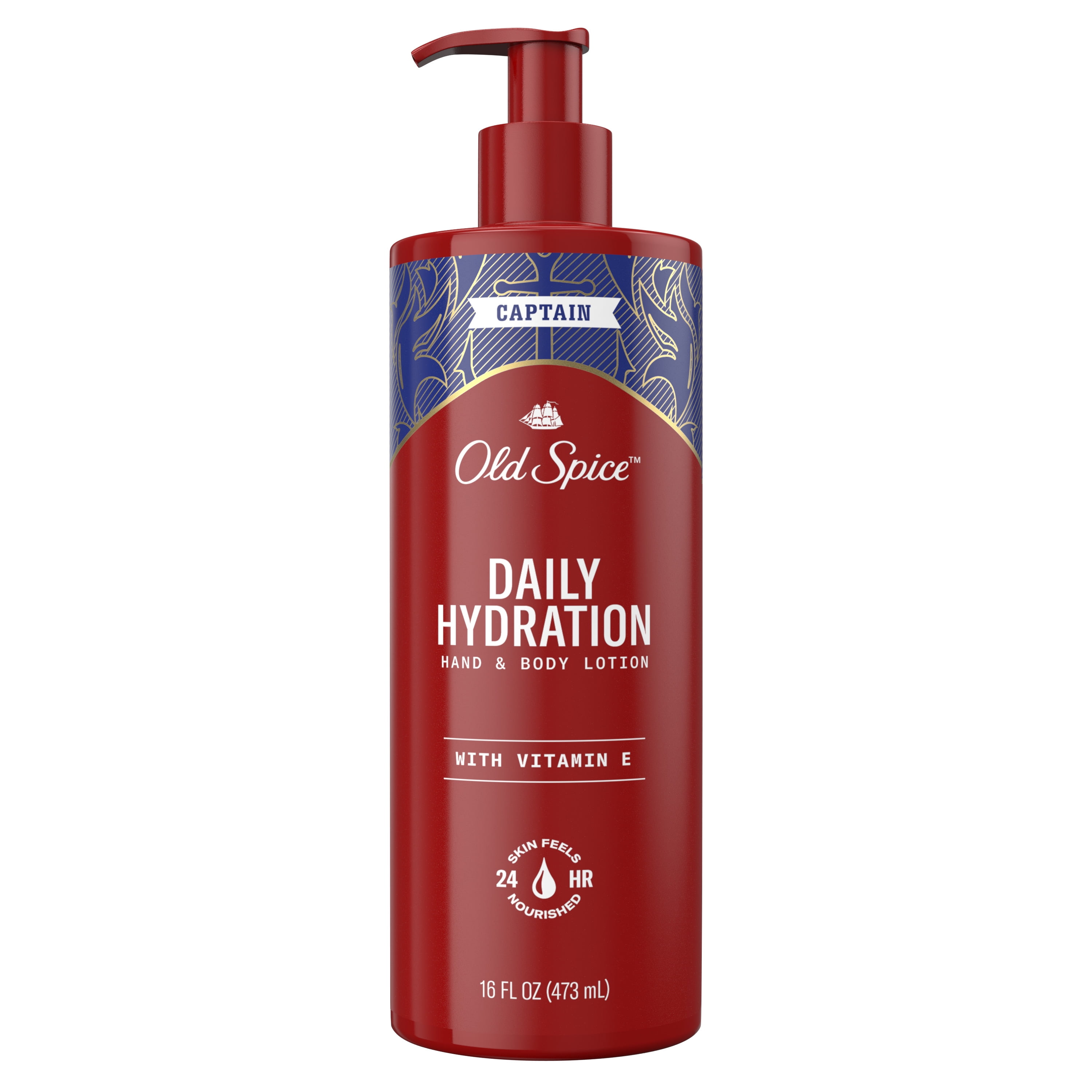 Old Spice Daily Hydration Hand & Body Lotion With Vitamin E, 16 fl oz ...