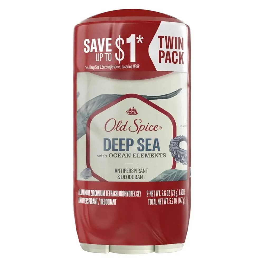 Old Spice Deep Sea With Ocean Elements Antiperspirant and Deodorant ...