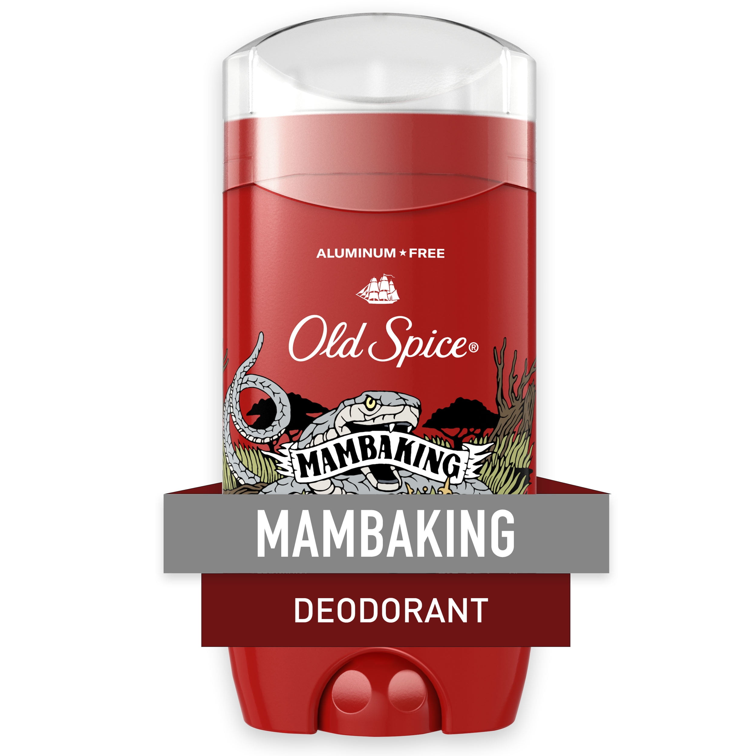 Old Spice Men's Deodorant, Scented MambaKing, Aluminum Free, 3 oz ...