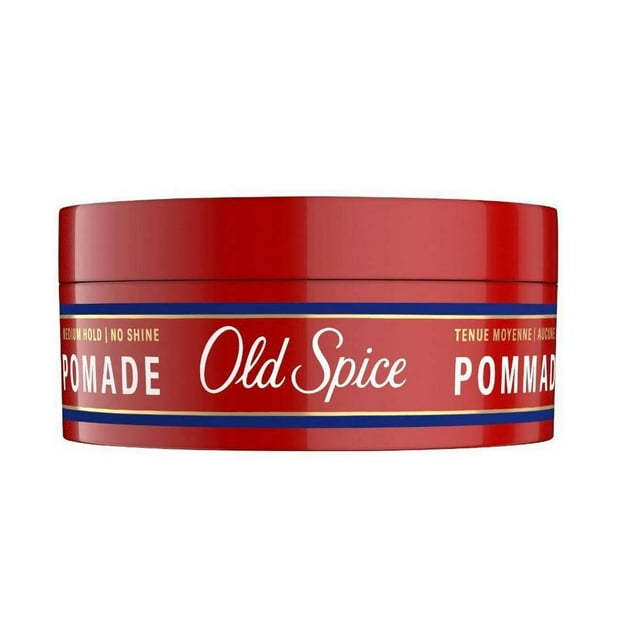 Old Spice Men's Hair Styling Pomade - Clean Cut Look, Moderate Hold, 2.22oz - Walmart.com