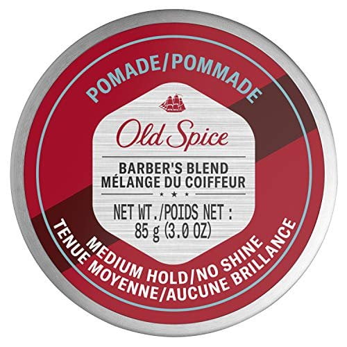 Old Spice Hair Styling Pomade for Men, Medium Hold/No Shine, Barber's ...