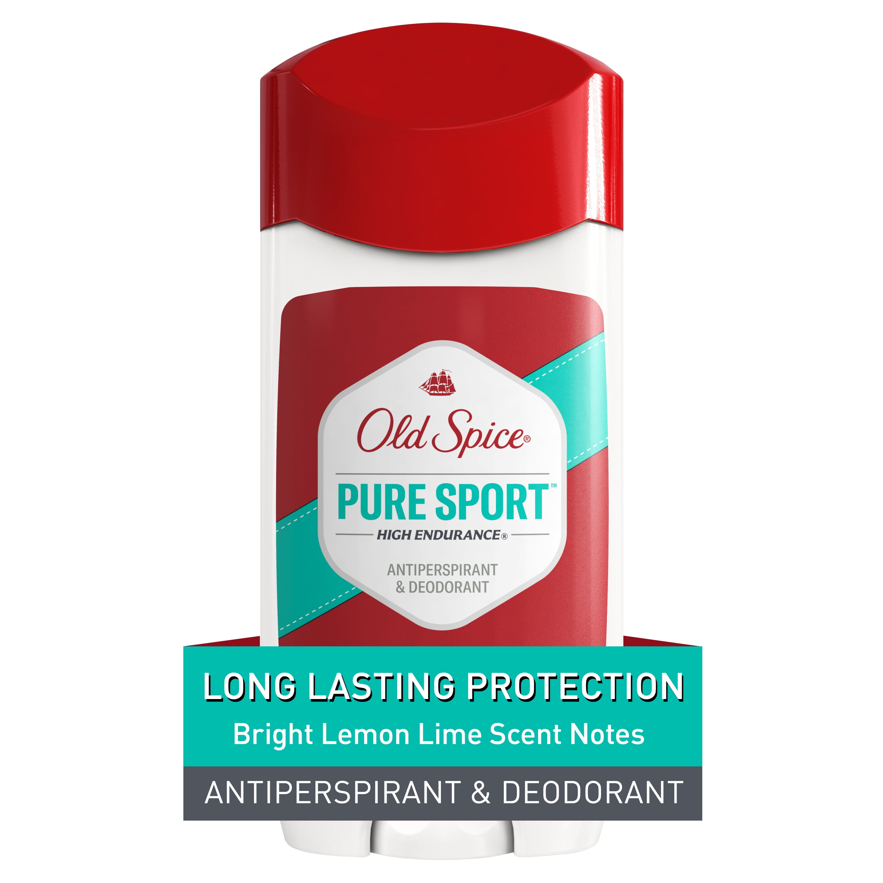 Old Spice Men's High Endurance Pure Sport Scent Antiperspirant ...