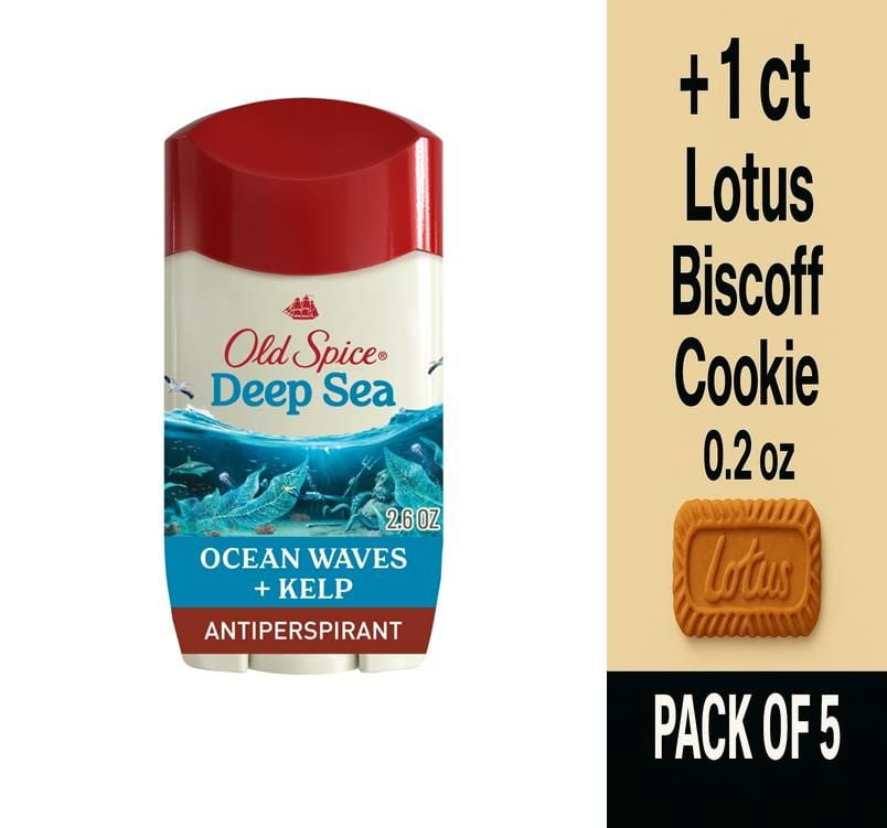 Old Spice for Men Antiperspirant Deodorant Invisible Solid Deep Sea ...