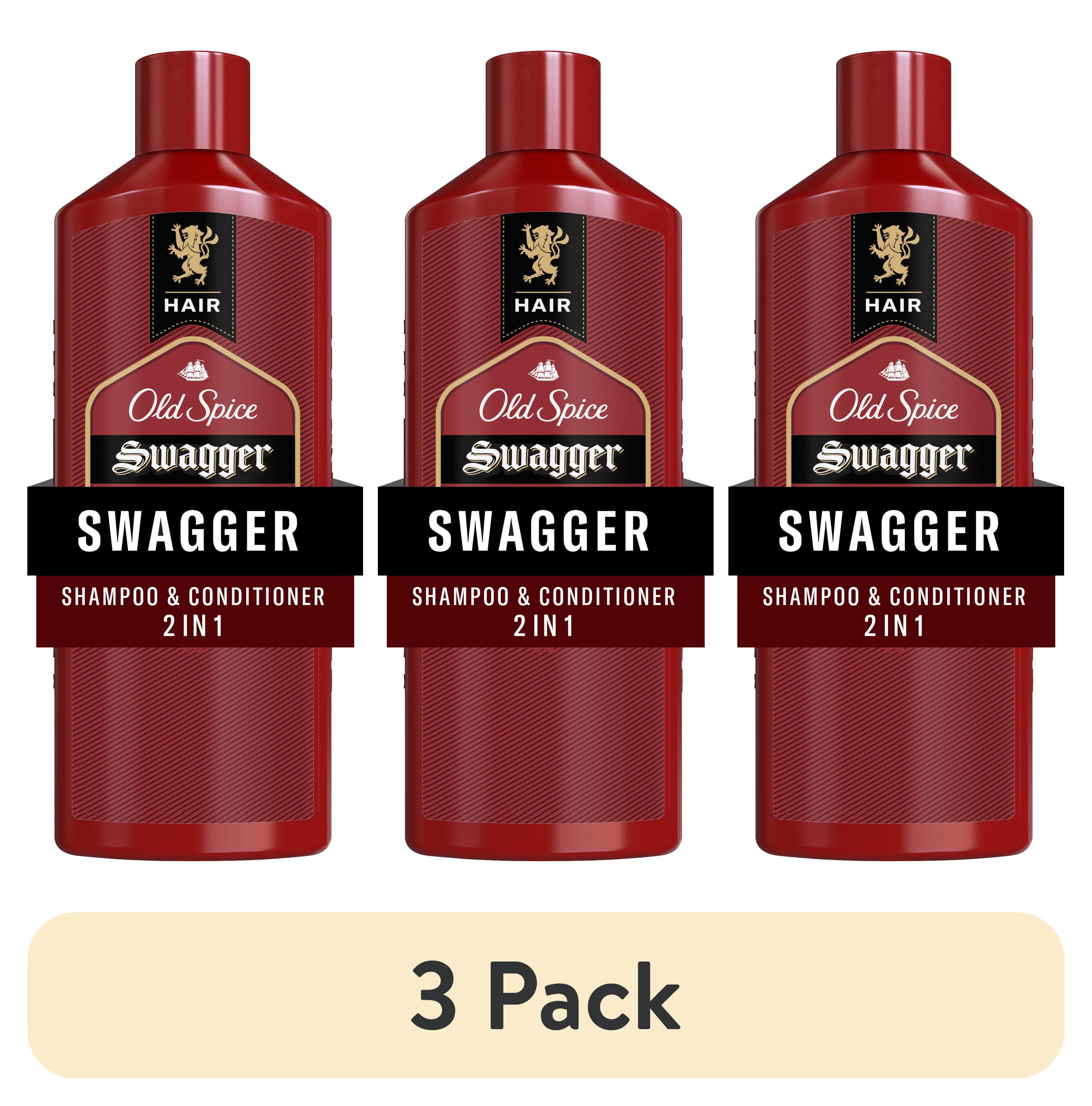 (3 pack) Old Spice Men's 2 in 1 Shampoo and Conditioner, All Hair Types ...