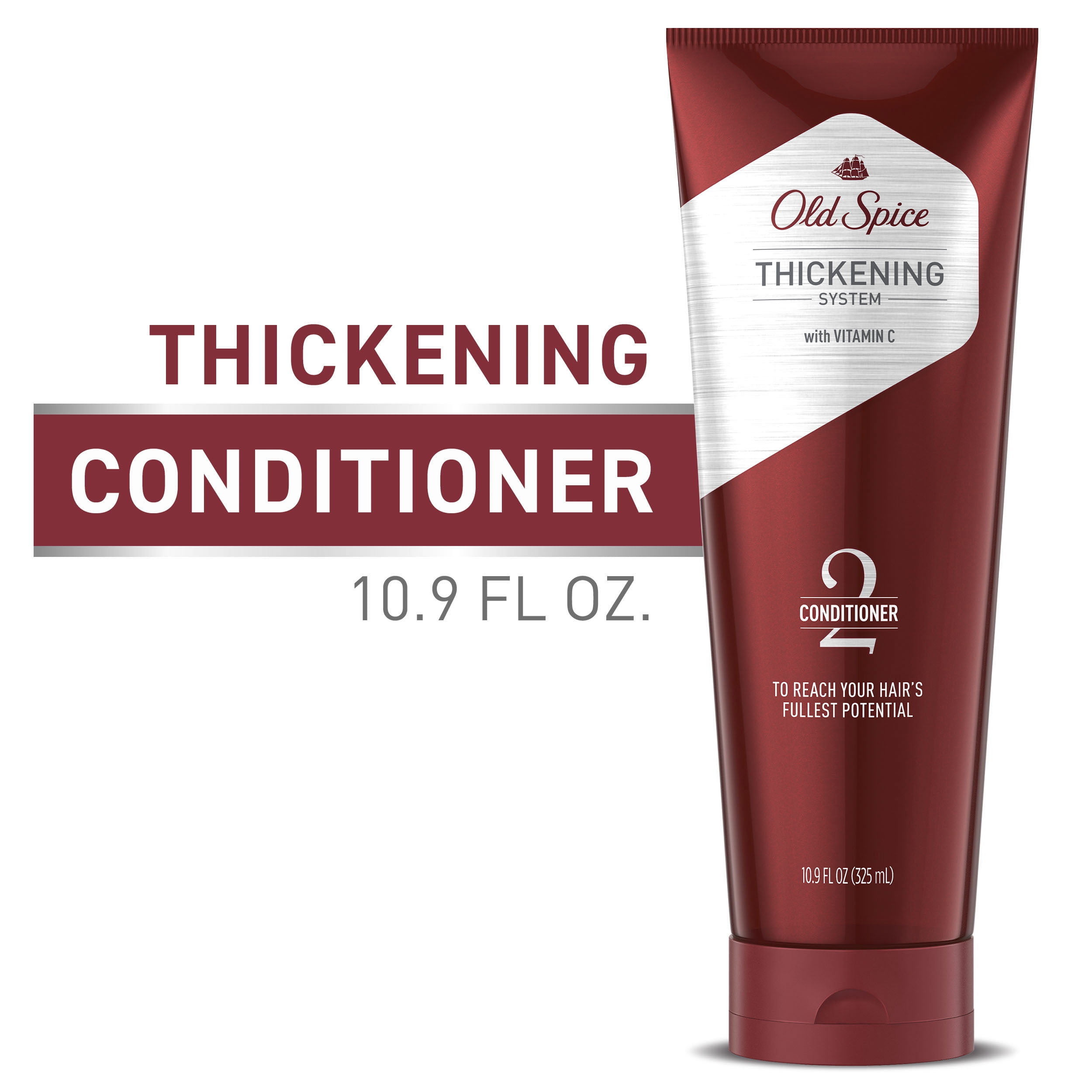 Old Spice Men's Hair Growth Daily Conditioner with Vitamin C, 10.9 fl ...