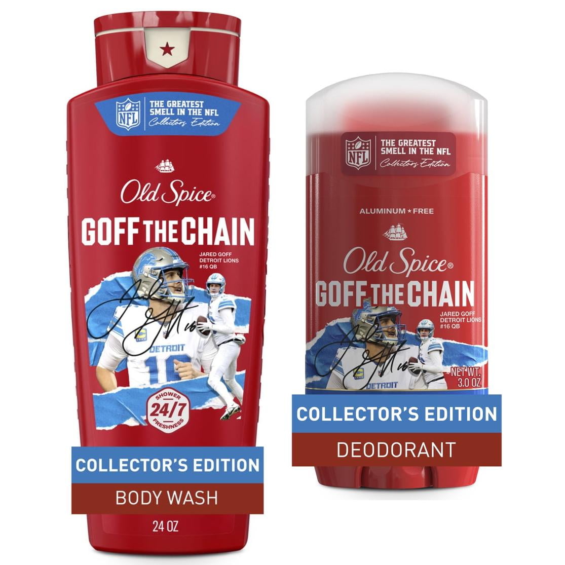 Old Spice NFL Goff The Chain - Body Wash & Deodorant - Walmart.com
