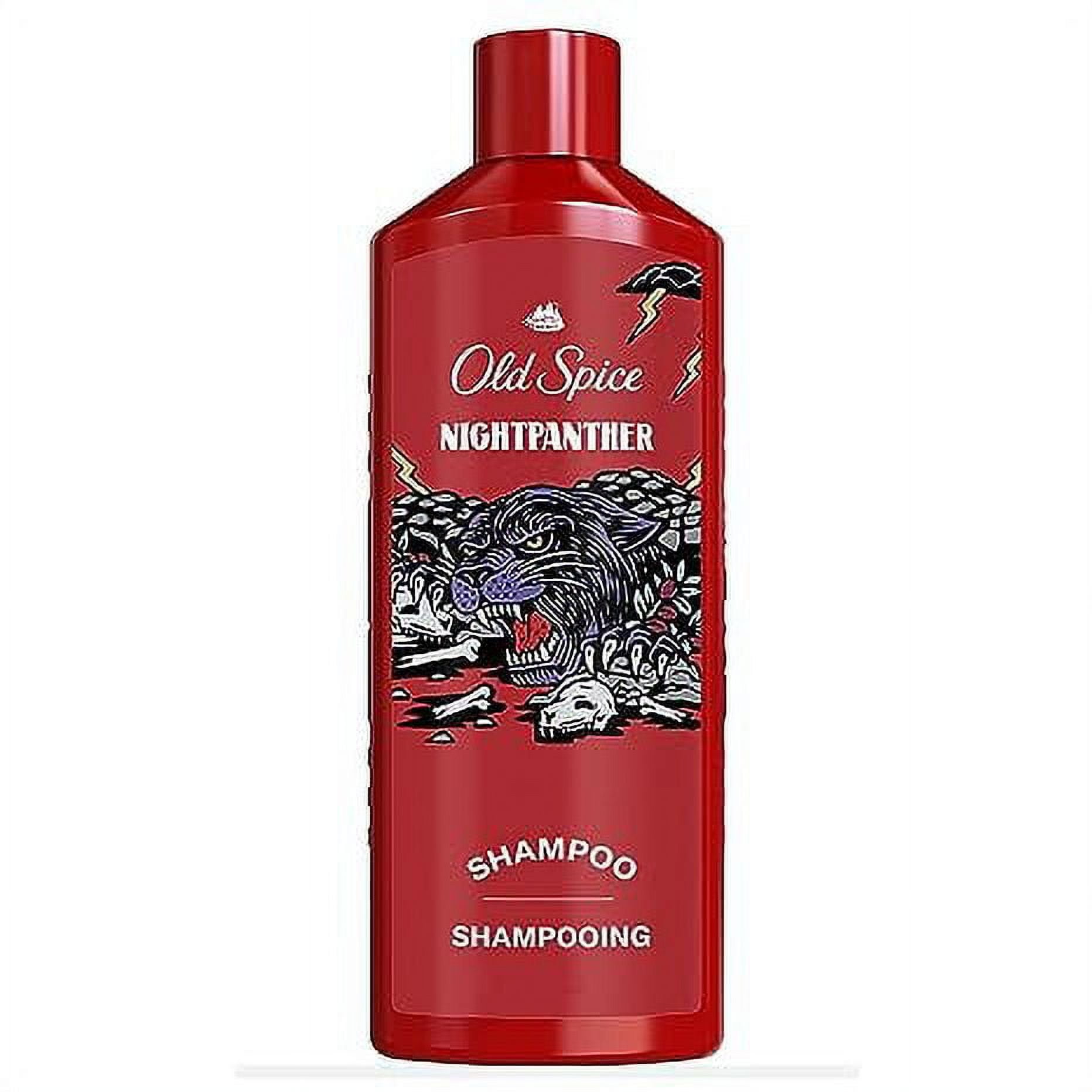 Old Spice Nightpanther Shampoo, 13.5 Oz - Walmart.com
