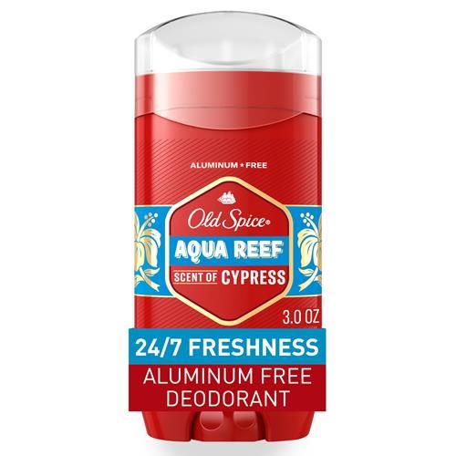 Old Spice Red Collection Deodorant For Men, Aqua Reef Scent, 3.0 Oz ...