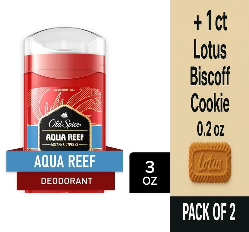 Old Spice Red Collection for Men Aluminum-Free Deodorant Aqua Reef ...