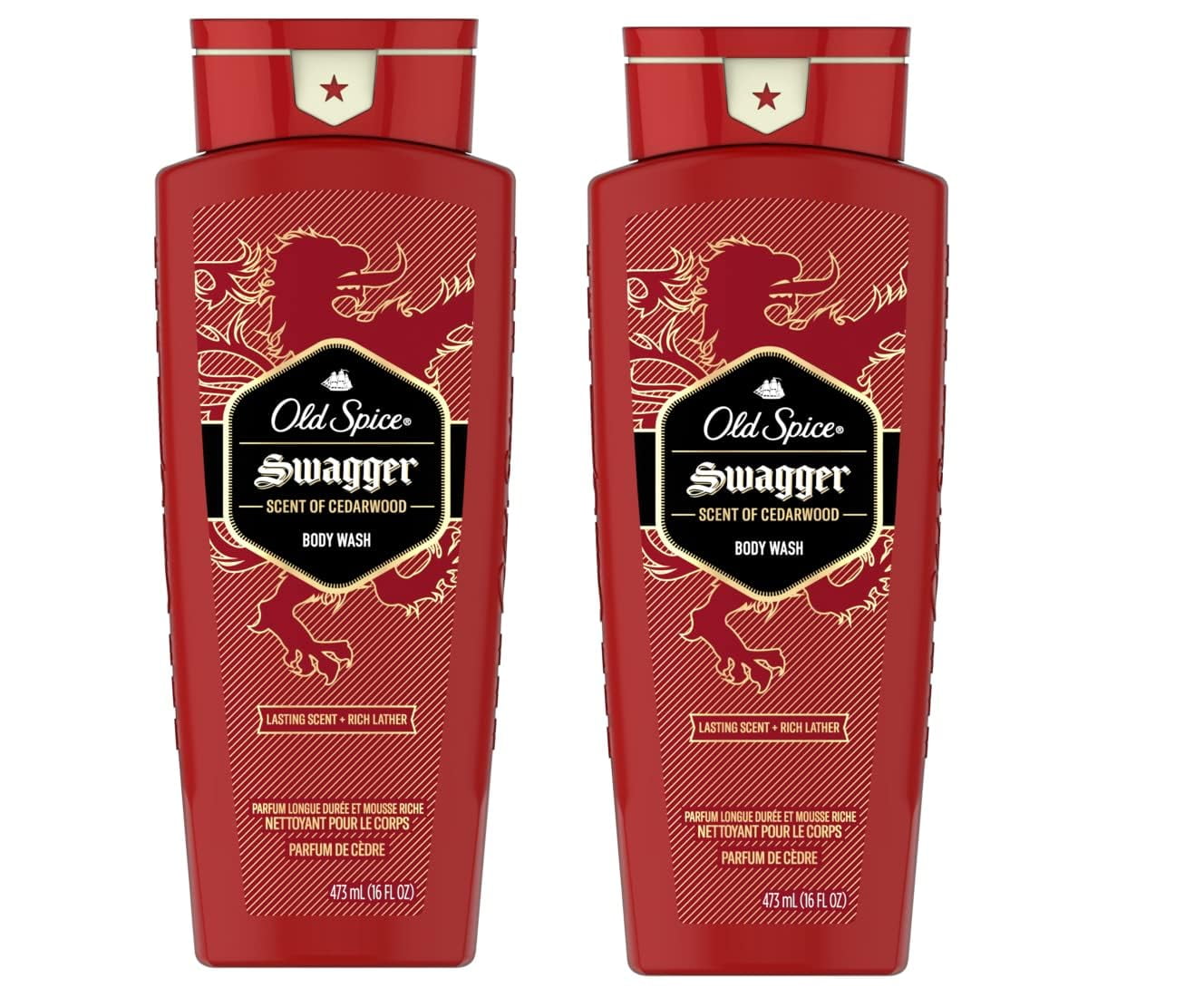 Old Spice Red Zone Body Wash - Swagger - 16 Oz - 2 Pk - Pack Of 1 ...