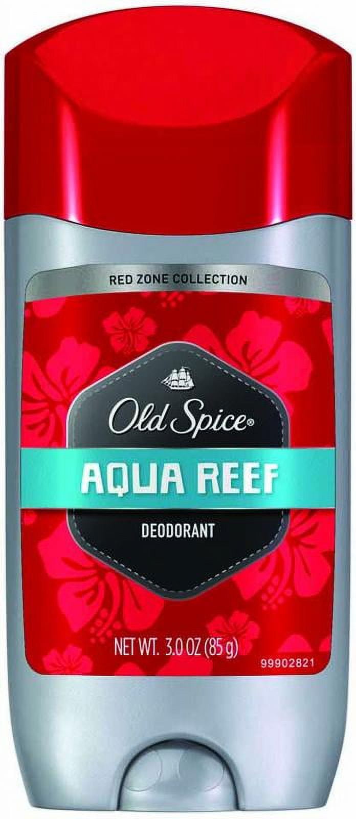 Old Spice Red Zone Collection Aqua Reef Scent Men's Deodorant 3 Oz ...