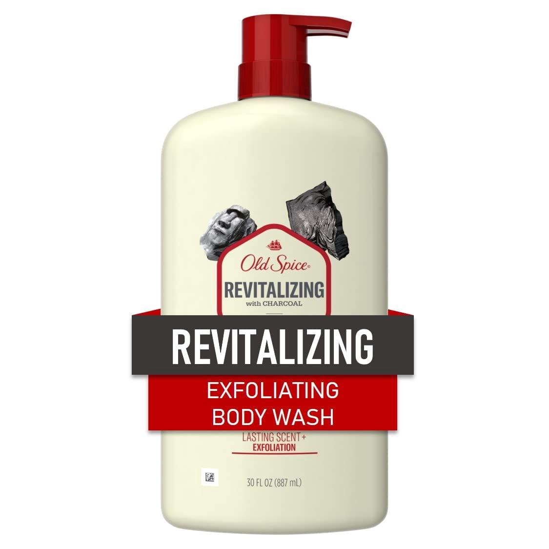Old Spice Revitalizing Body Wash for Men with Charcoal, Skin ...