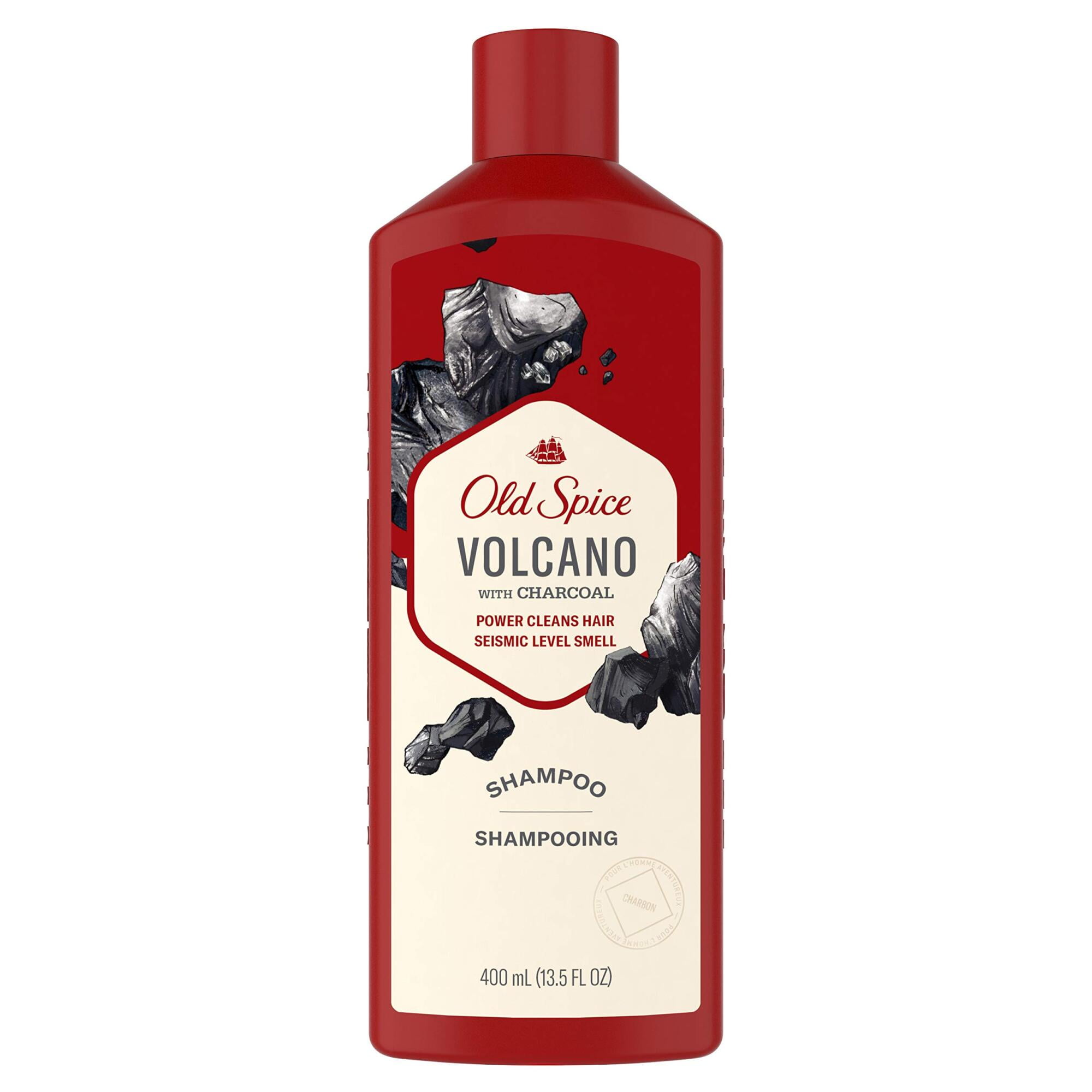 Old Spice Deep Clean Shampoo for Men, Charcoal Cleansing, Citrus and ...
