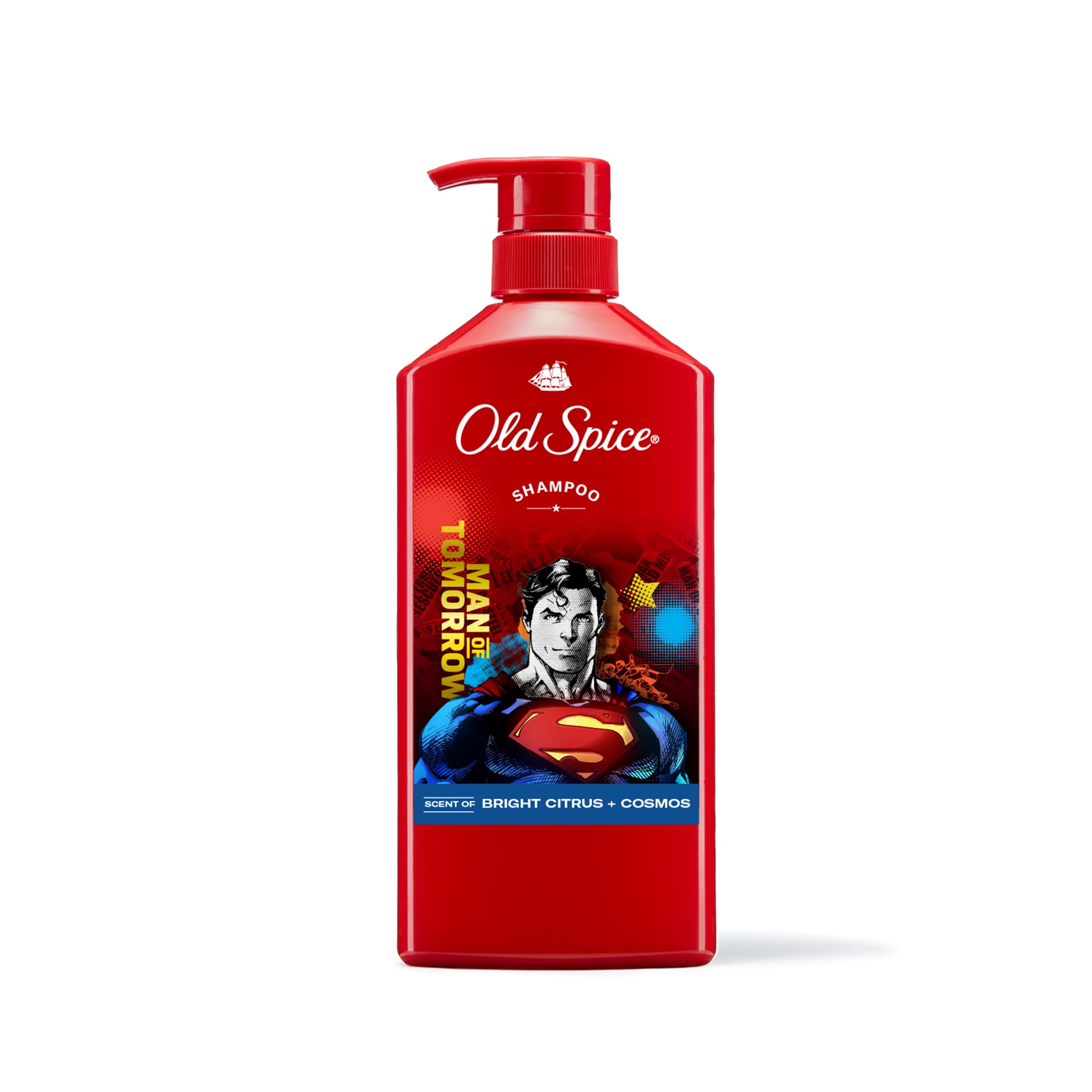Old Spice Mens Shampoo x Superman, DC Comics Collaboration, Bright ...