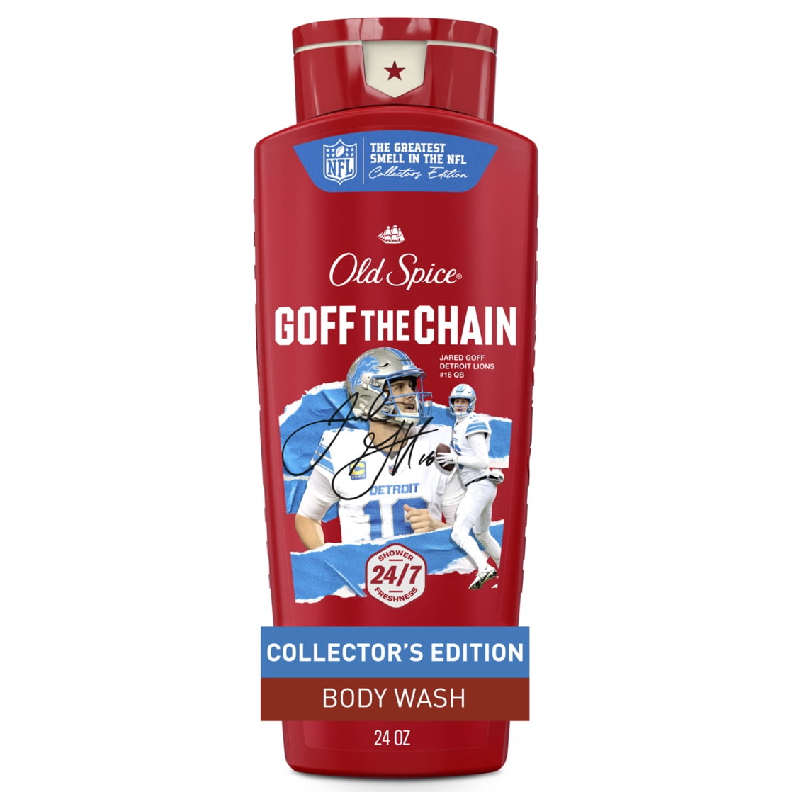 Old Spice Body Wash for Men, NFL Collection, Jared Goff The Chain ...