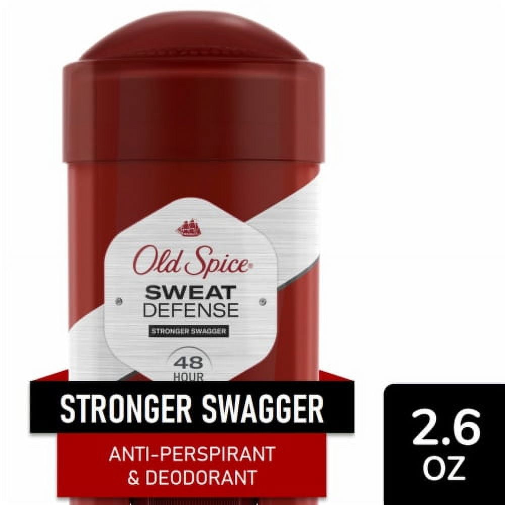 Old Spice Sweat Defense Deodorant for Men, Stronger Swagger Scent, 48-Hour Protection - Walmart.com