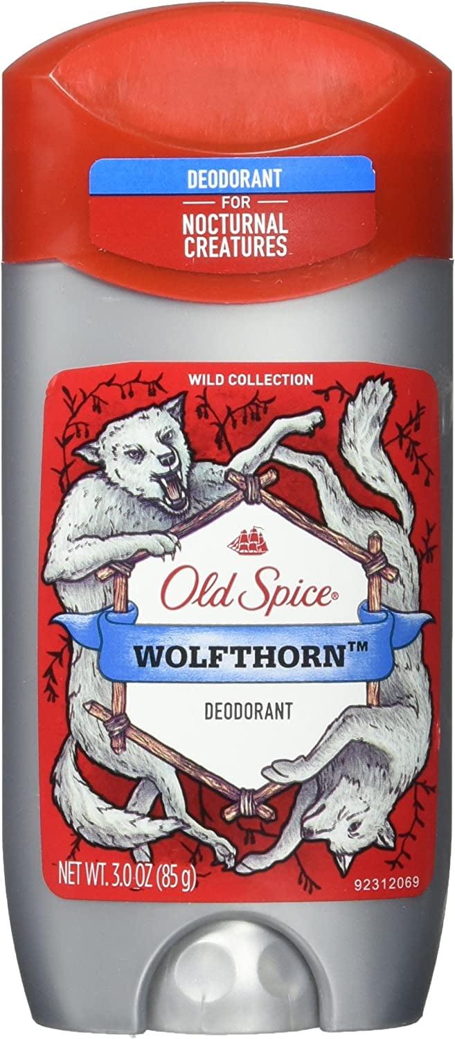 Old Spice Wild Collection Wolfthorn Deodorant - 3 Oz, 6 Pack - Walmart.com