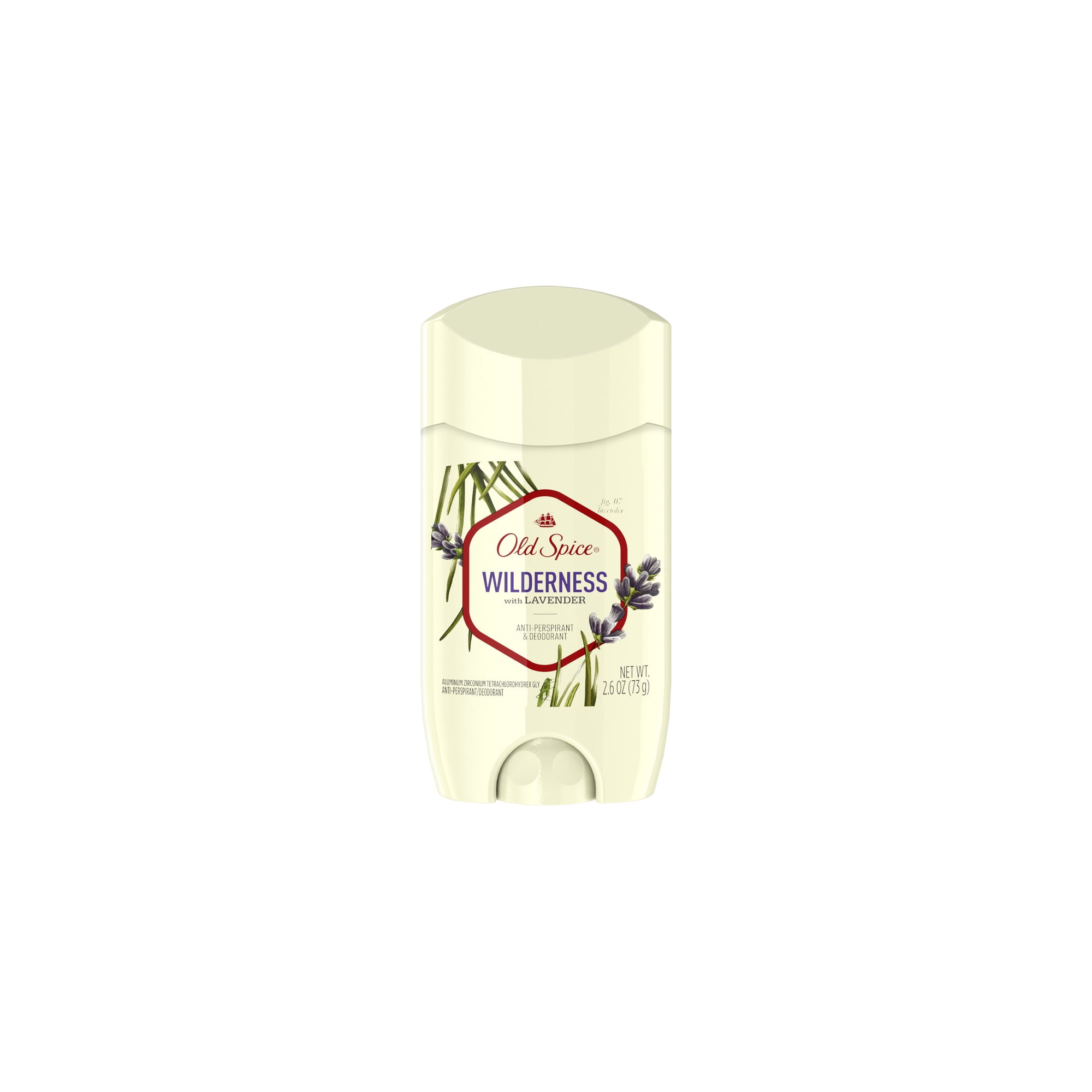 Old Spice Wilderness for Men Anti-Perspirant & Deodorant Lavender (Pack ...