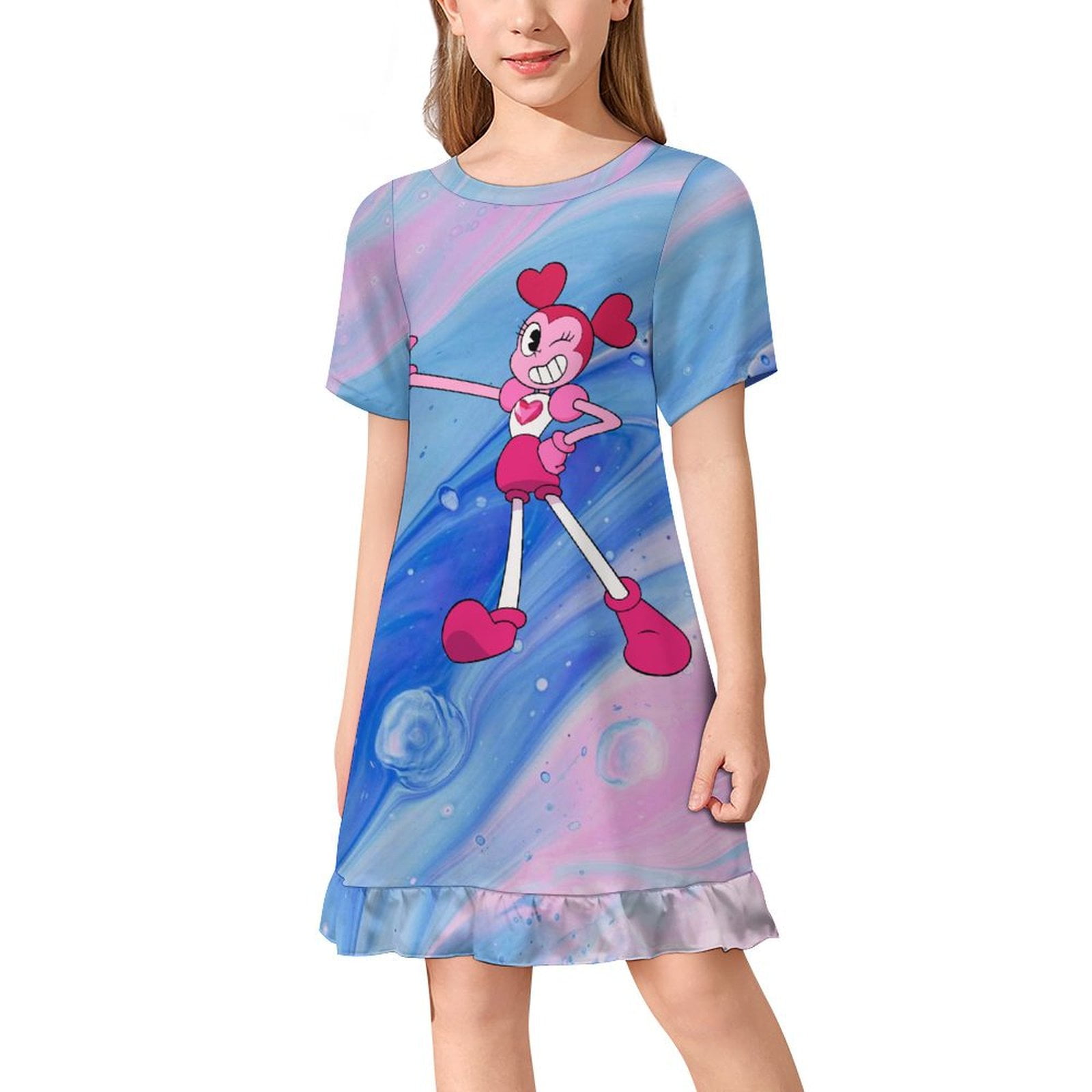 Old Spinel Steven Universe Children's Short Sleeved Dress 3D Printed ...