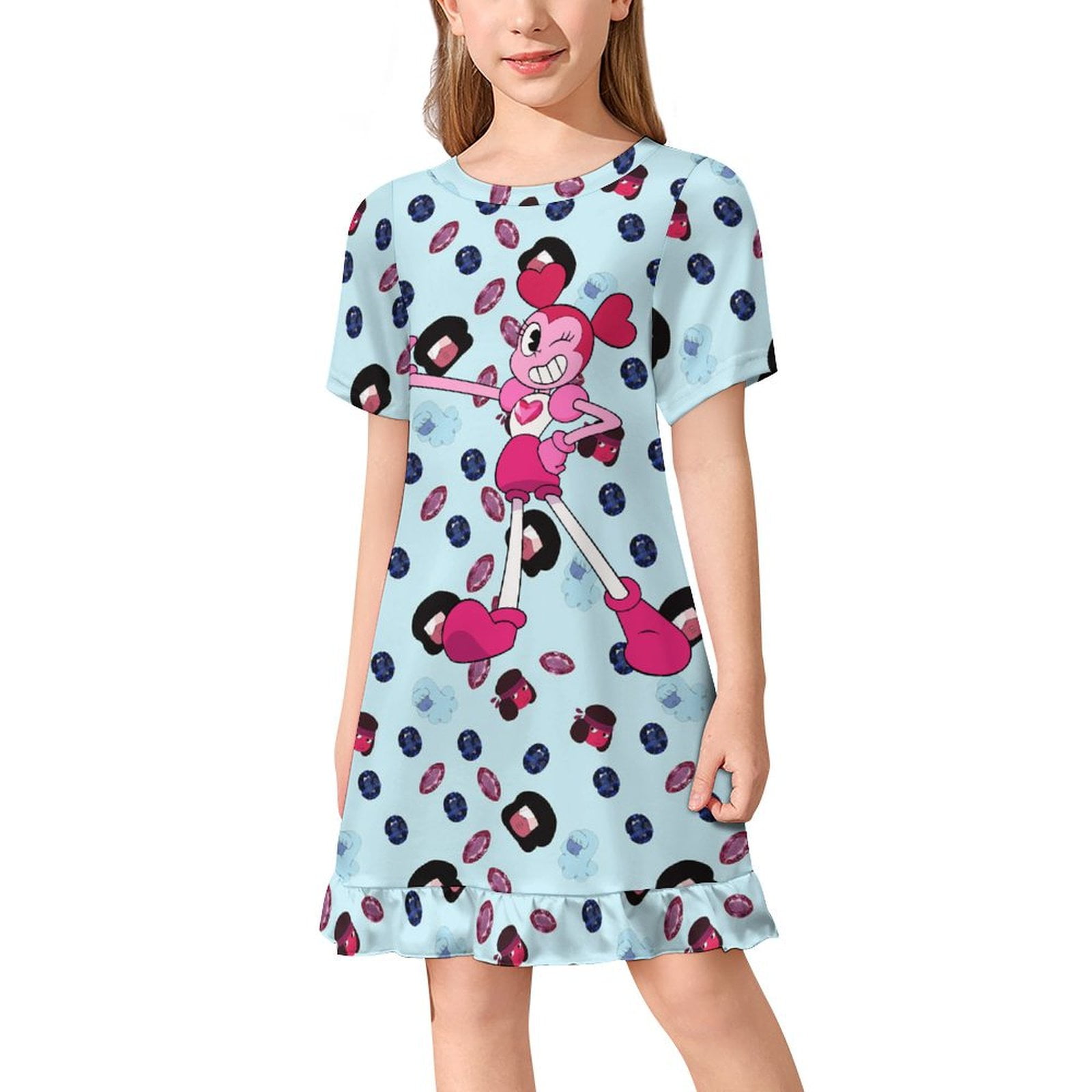 Old Spinel Steven Universe Children's Short Sleeved Dress 3D Printed ...