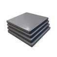 Old Stone 4-Piece Glazed Cordierite Pizza Stone Set, Four 7.5 inch ...