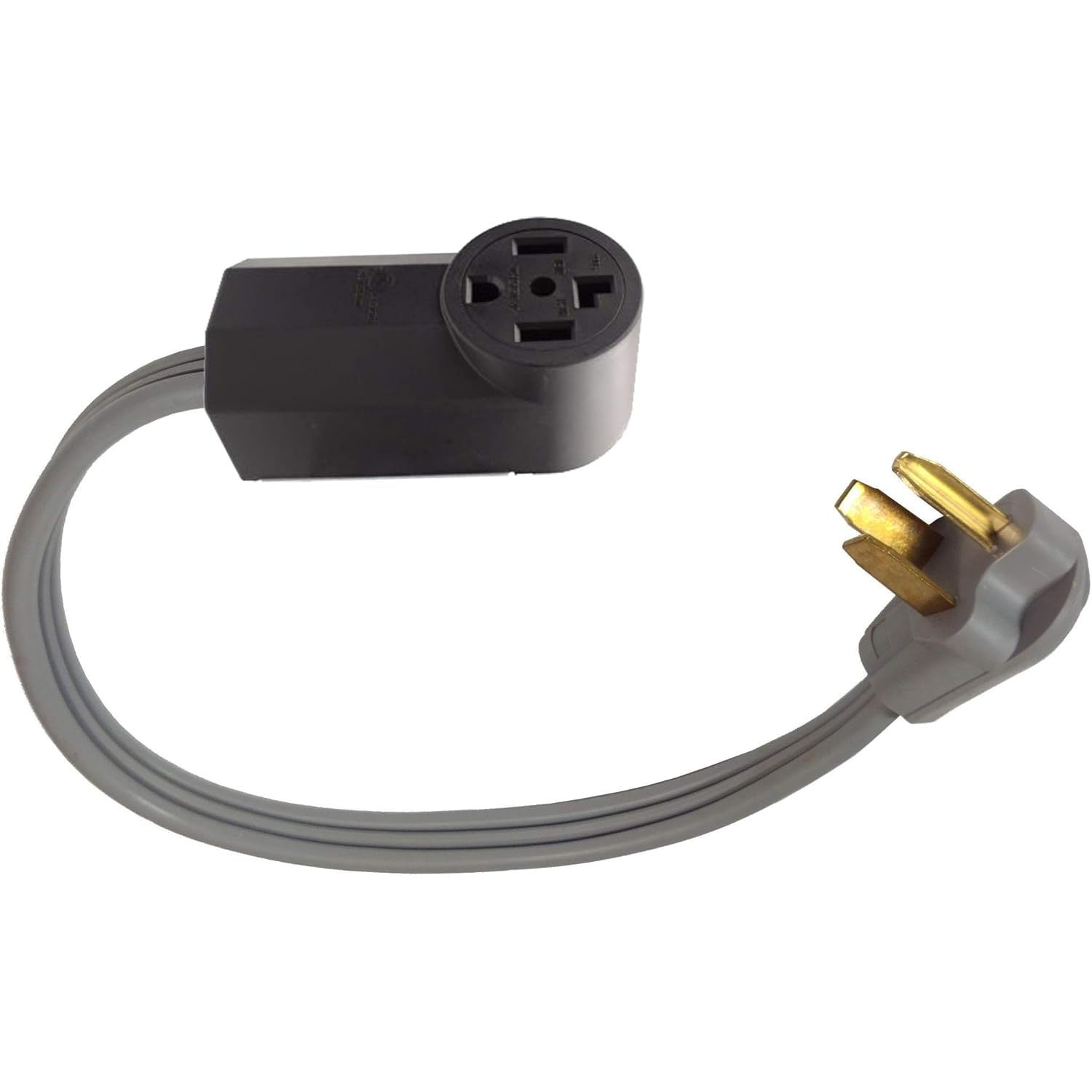 Old Style Dryer 10-30P 3-Pin Male 220/250V Plug To New Style Dryer 14-30R 220/250V 4-Prong ...